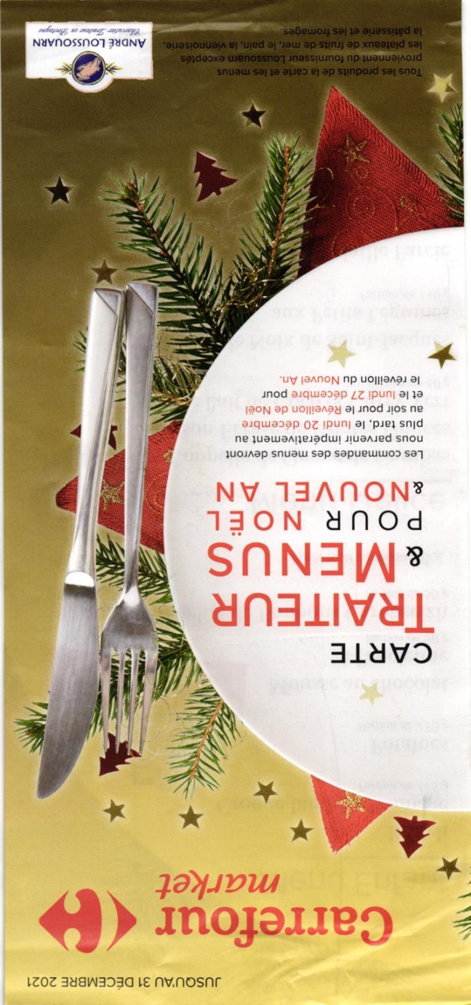 Carrefour Market Repas De Noel 2025 - Sybil Kristan Carrefour Market Repas De Noel 2025 - Sybil Kristan