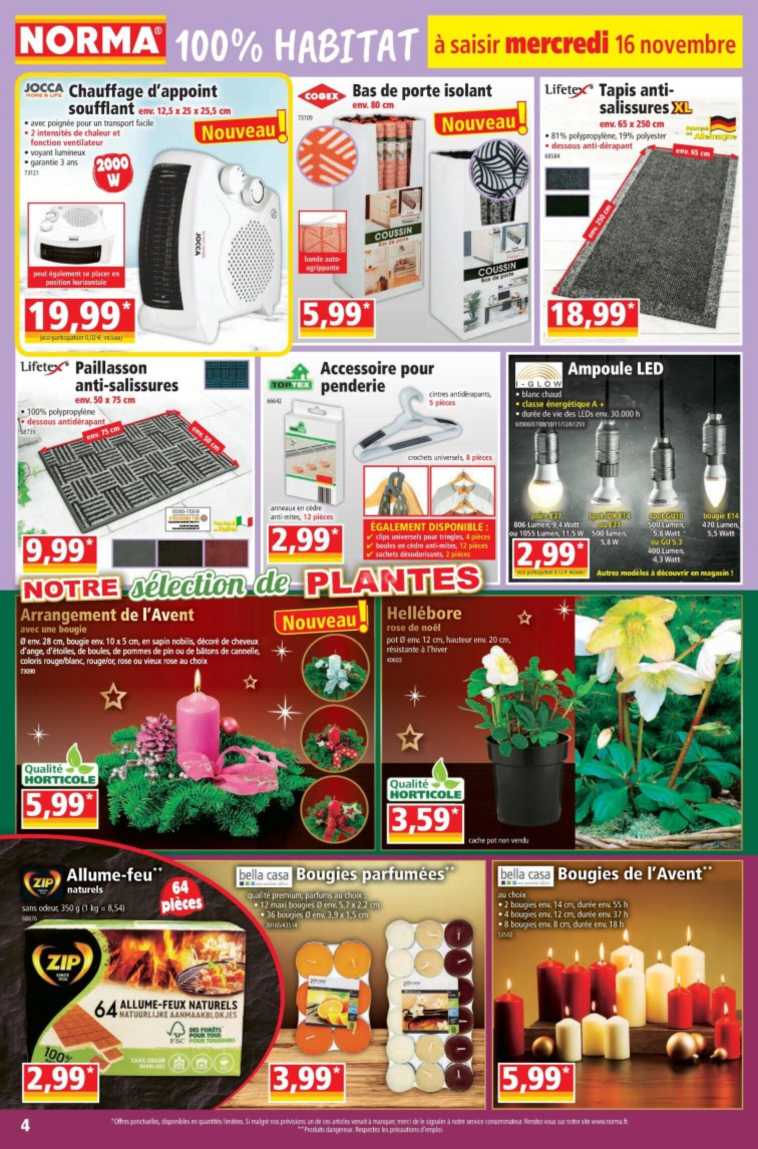 NORMA - Pour chaque euro le maximum.