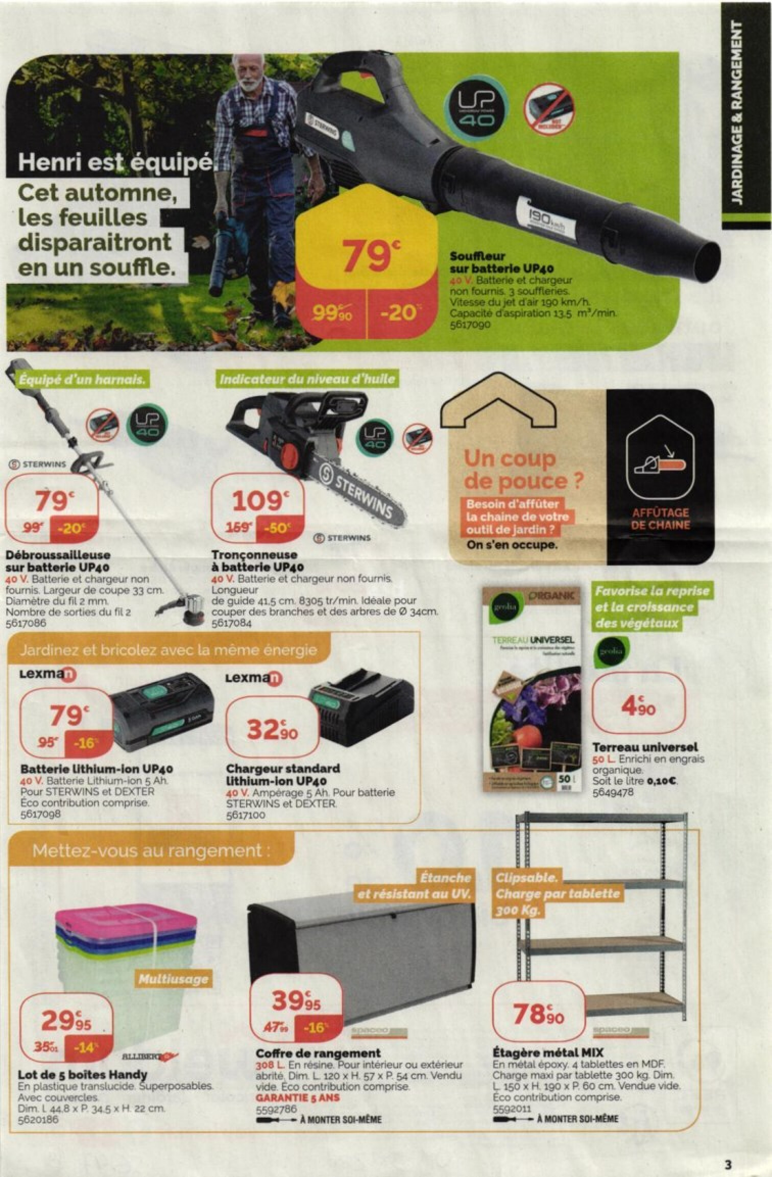 WELDOM - C'est l'automne ! faites entrer la chaleur a prix douillets.