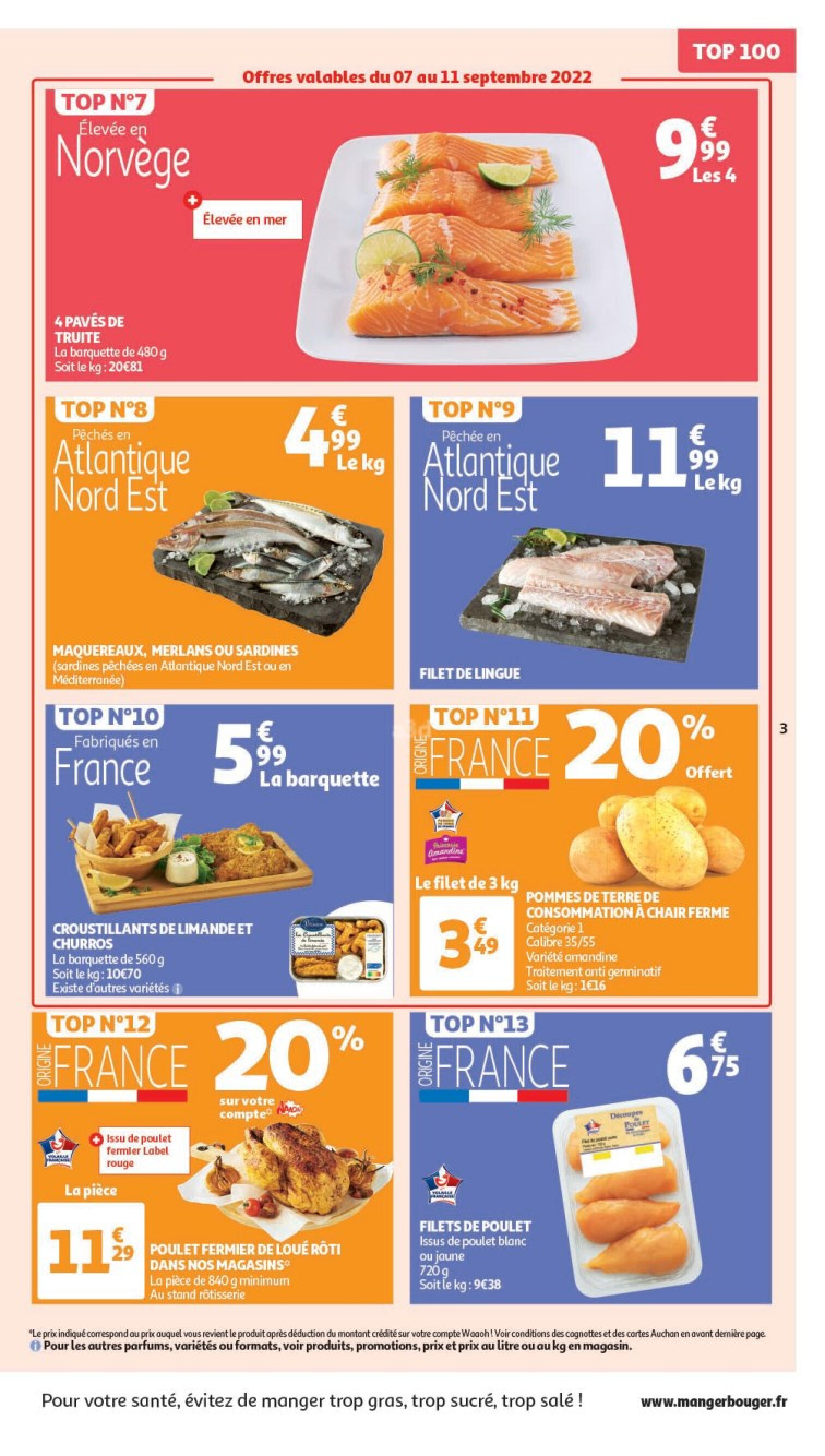 AUCHAN - Top 100 promos au top