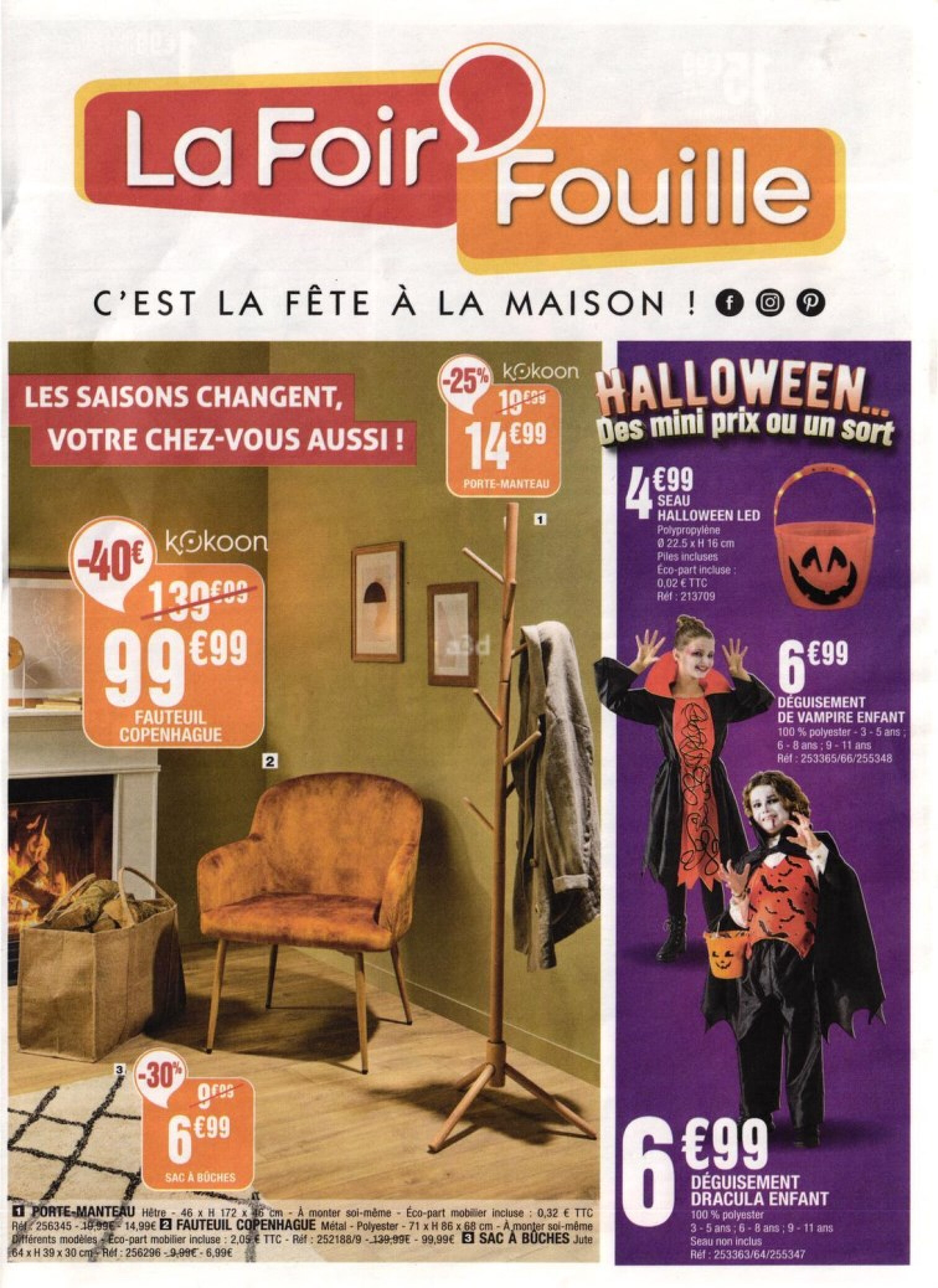 LA FOIR'FOUILLE - Les saisons changent votre chez-vous aussi