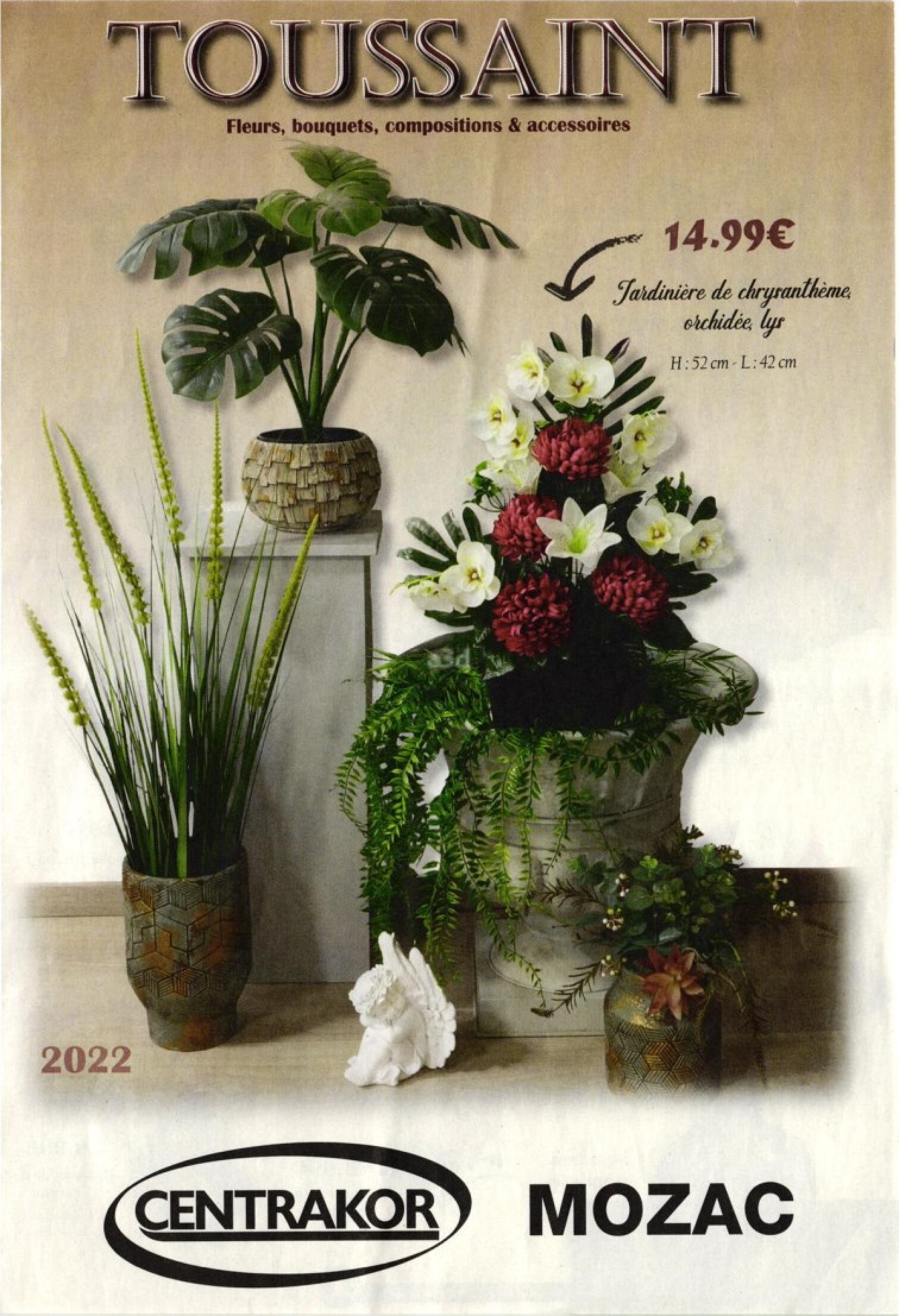 CENTRAKOR - Toussaint fleurs bouquets compositions & accessoires