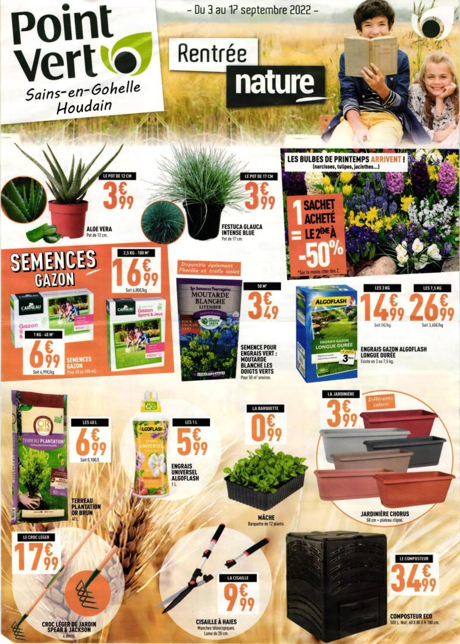 POINT VERT - Rentree nature