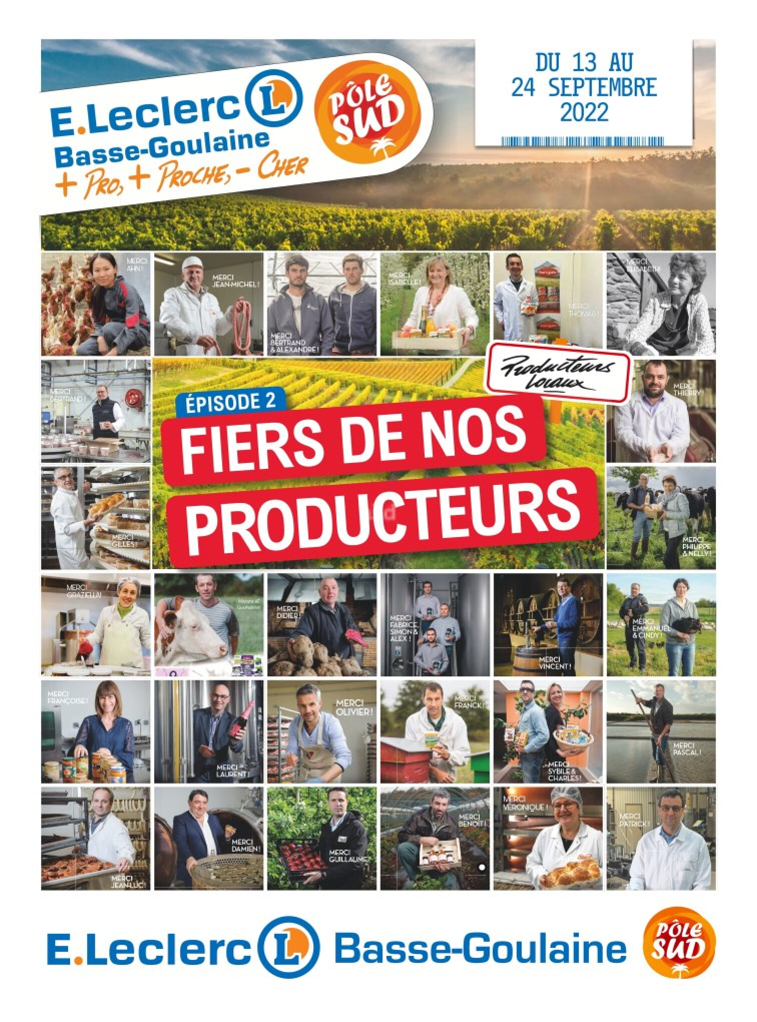 E. LECLERC - Episode 2 fiers de nos producteurs