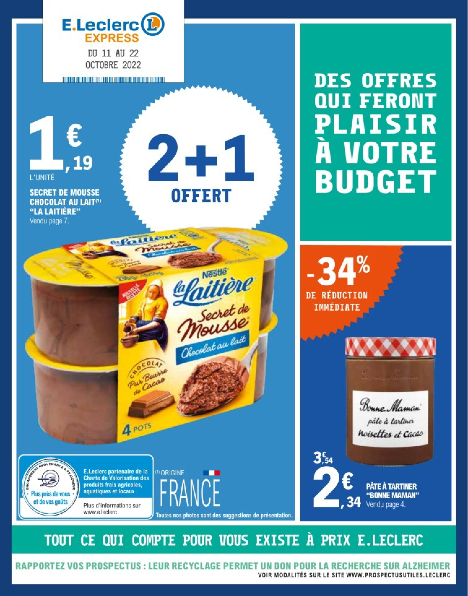 E. LECLERC EXPRESS - Des offres qui feront plaisir a votre budget