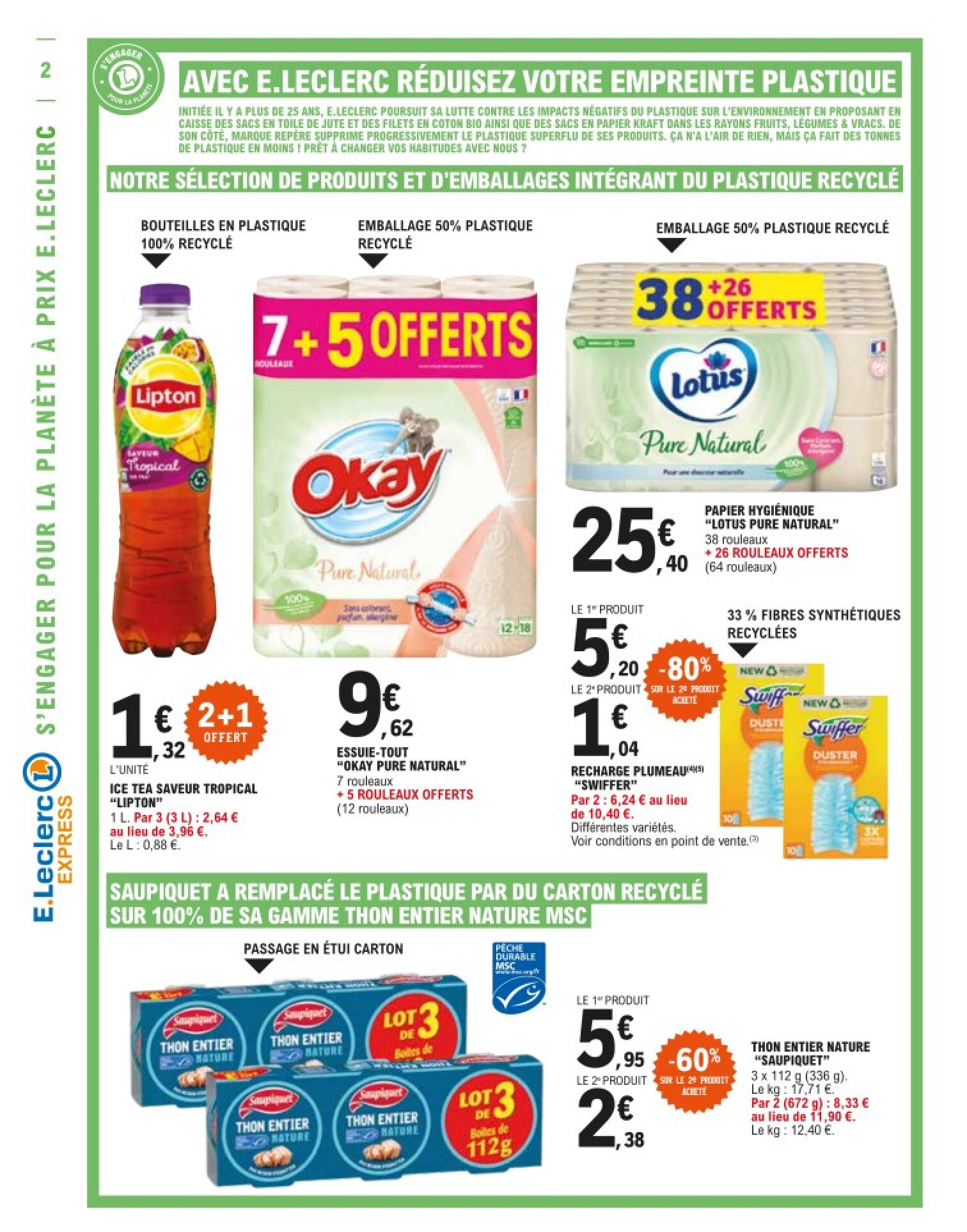 E. LECLERC EXPRESS - Des offres qui feront plaisir a votre budget