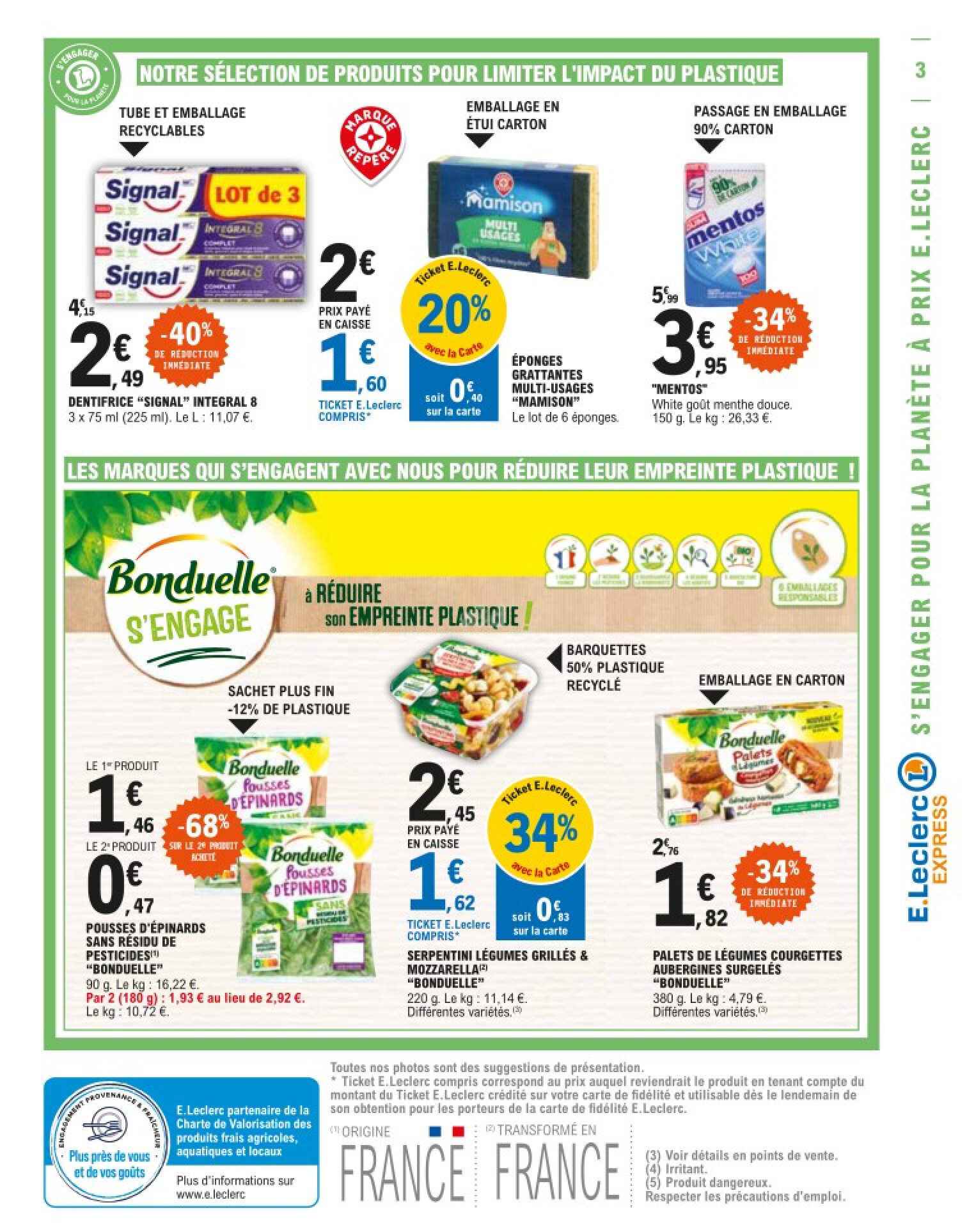 E. LECLERC EXPRESS - Des offres qui feront plaisir a votre budget