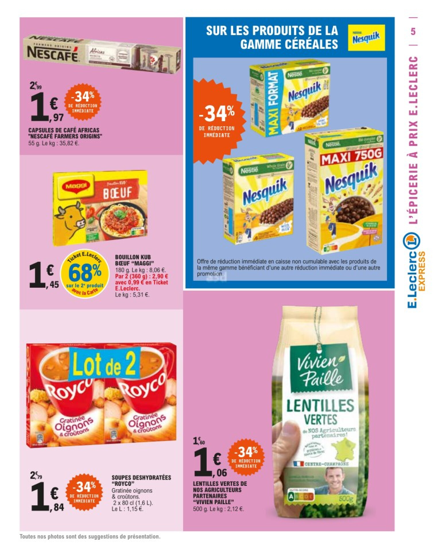 E. LECLERC EXPRESS - Des offres qui feront plaisir a votre budget