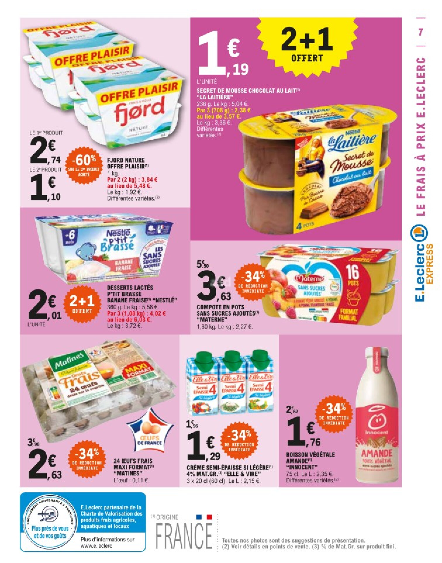 E. LECLERC EXPRESS - Des offres qui feront plaisir a votre budget