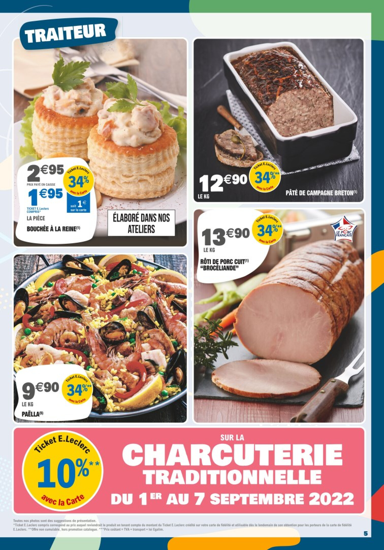 E. LECLERC - Rentree 2022 les prix bas font eux aussi leur rentree