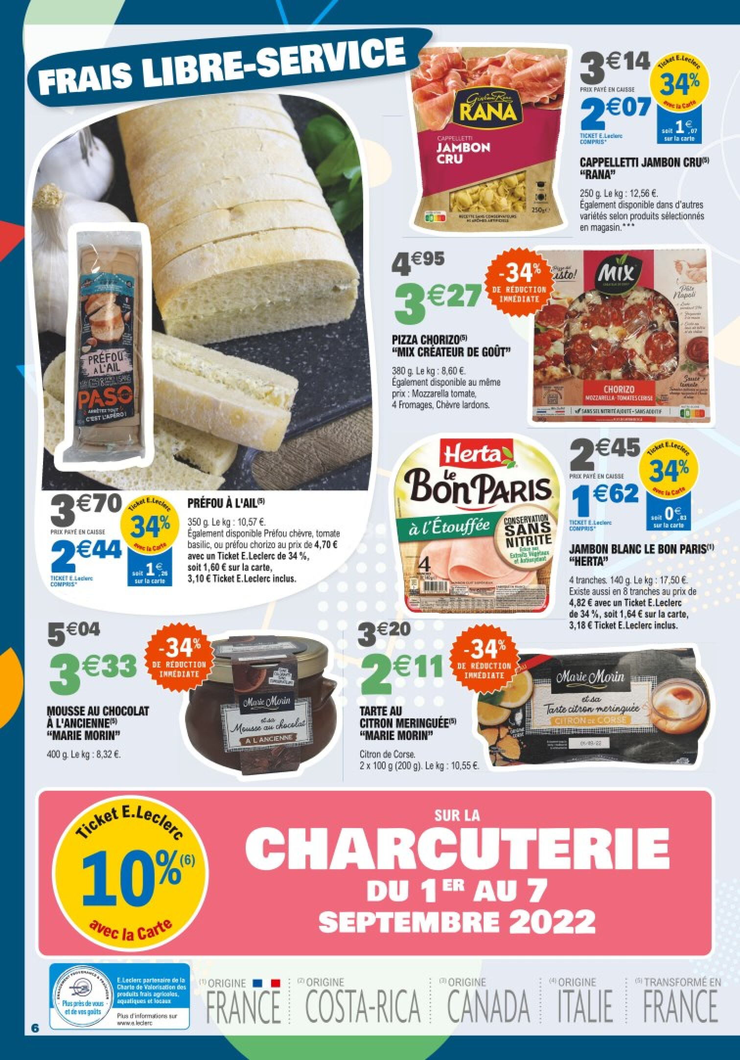 E. LECLERC - Rentree 2022 les prix bas font eux aussi leur rentree