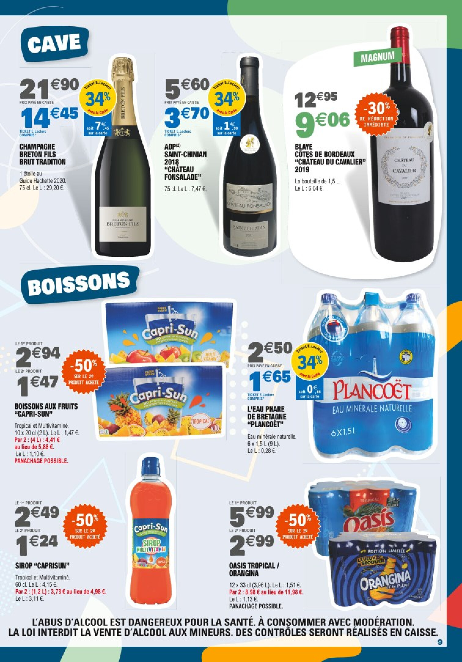 E. LECLERC - Rentree 2022 les prix bas font eux aussi leur rentree