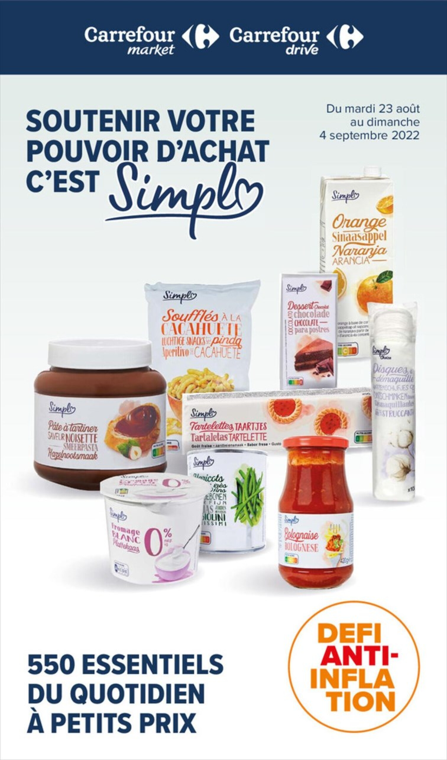CARREFOUR MARKET - Soutenir votre pouvoir d'achat c'est simple