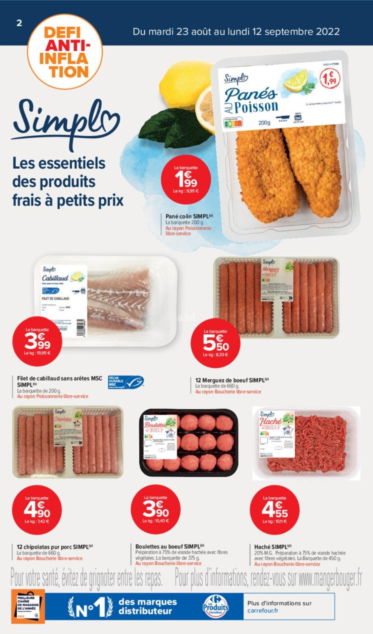 CARREFOUR - Soutenir votre pouvoir d'achat c'est simple