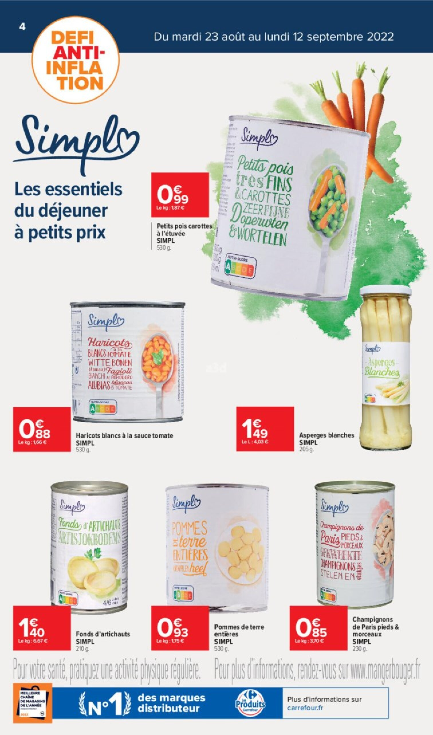 CARREFOUR - Soutenir votre pouvoir d'achat c'est simple
