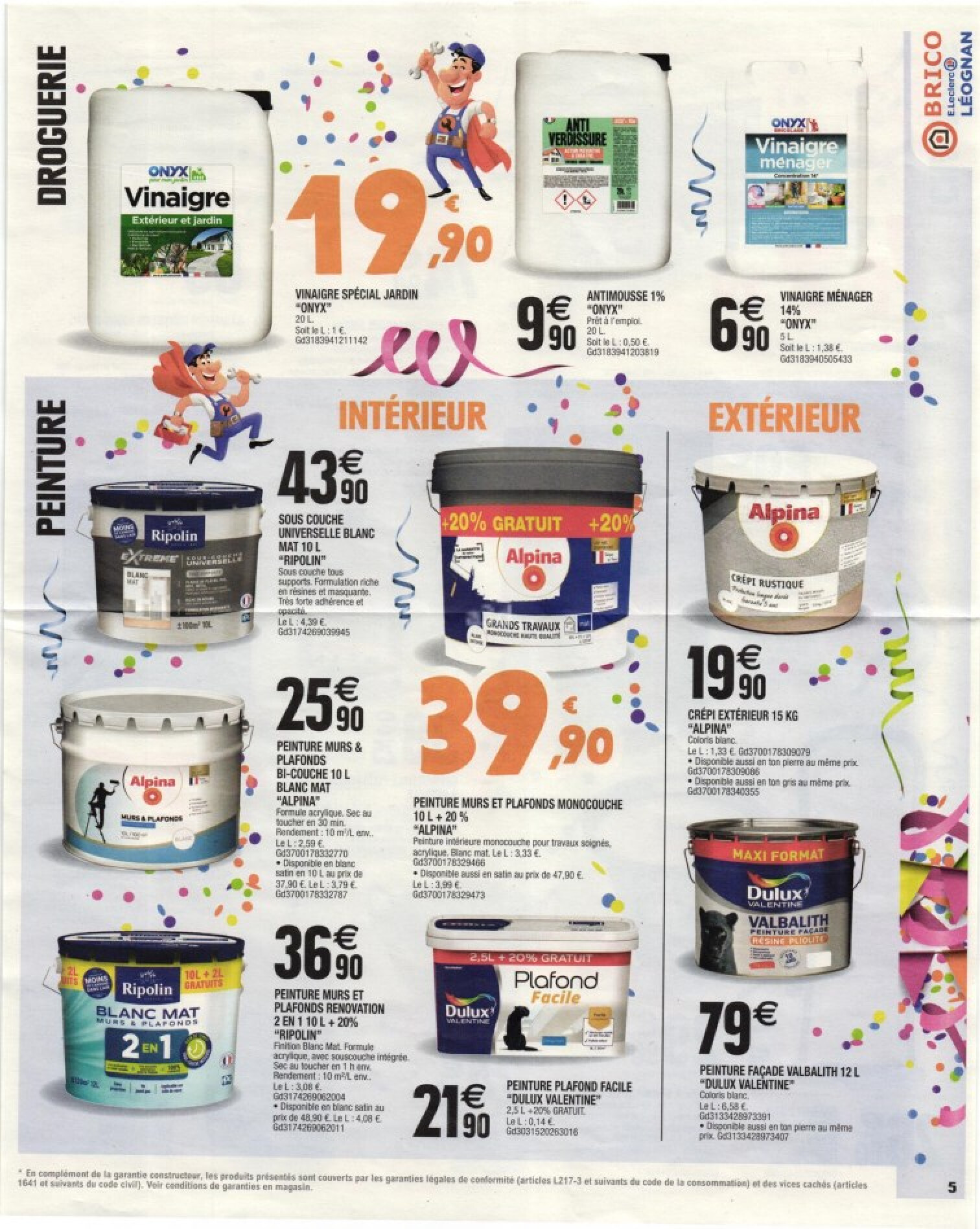 BRICO LECLERC - En avant vers les prix bas de la rentree