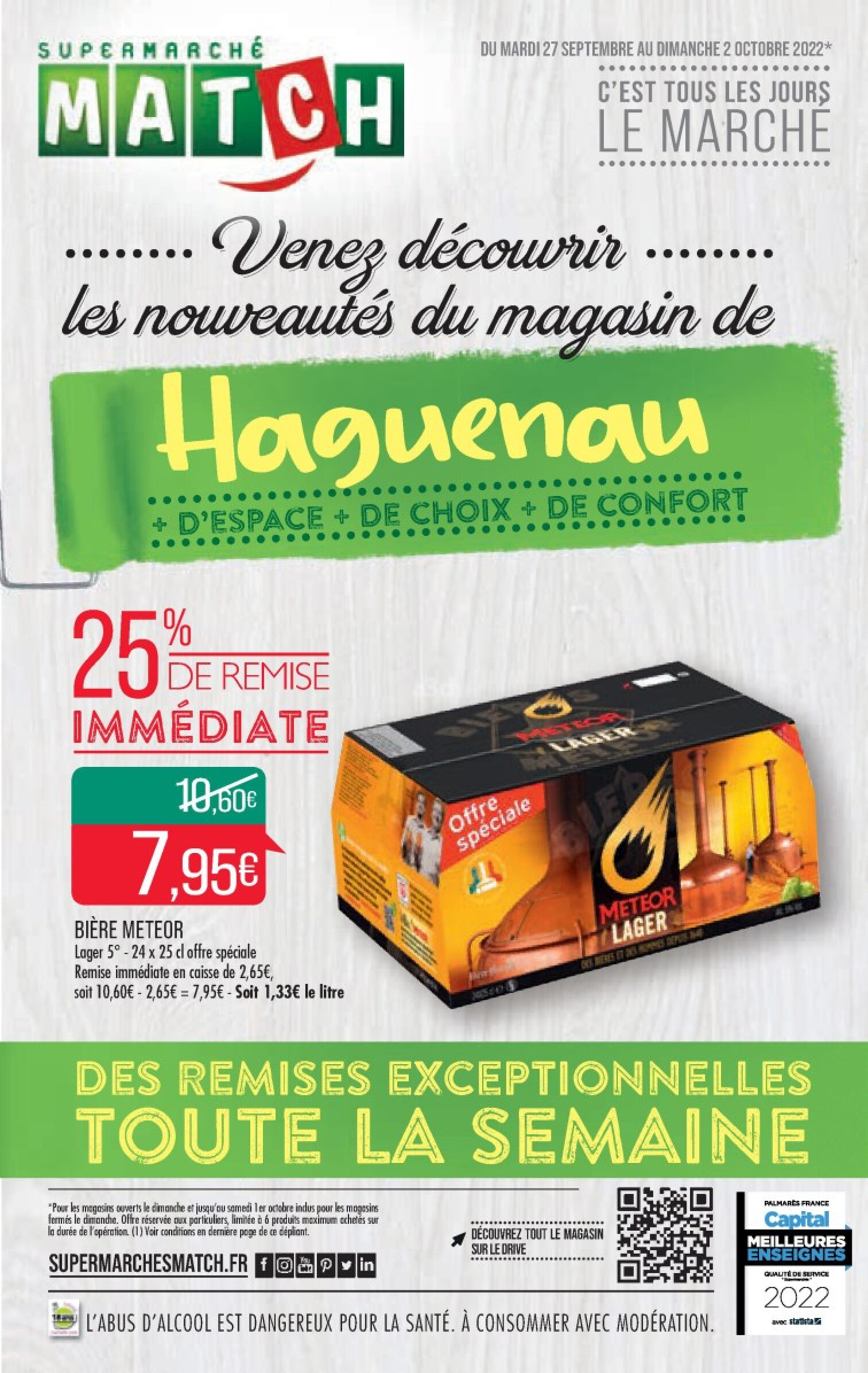 SUPERMARCHES MATCH - Venez decouvrir les nouveautes du magasin de haguenau