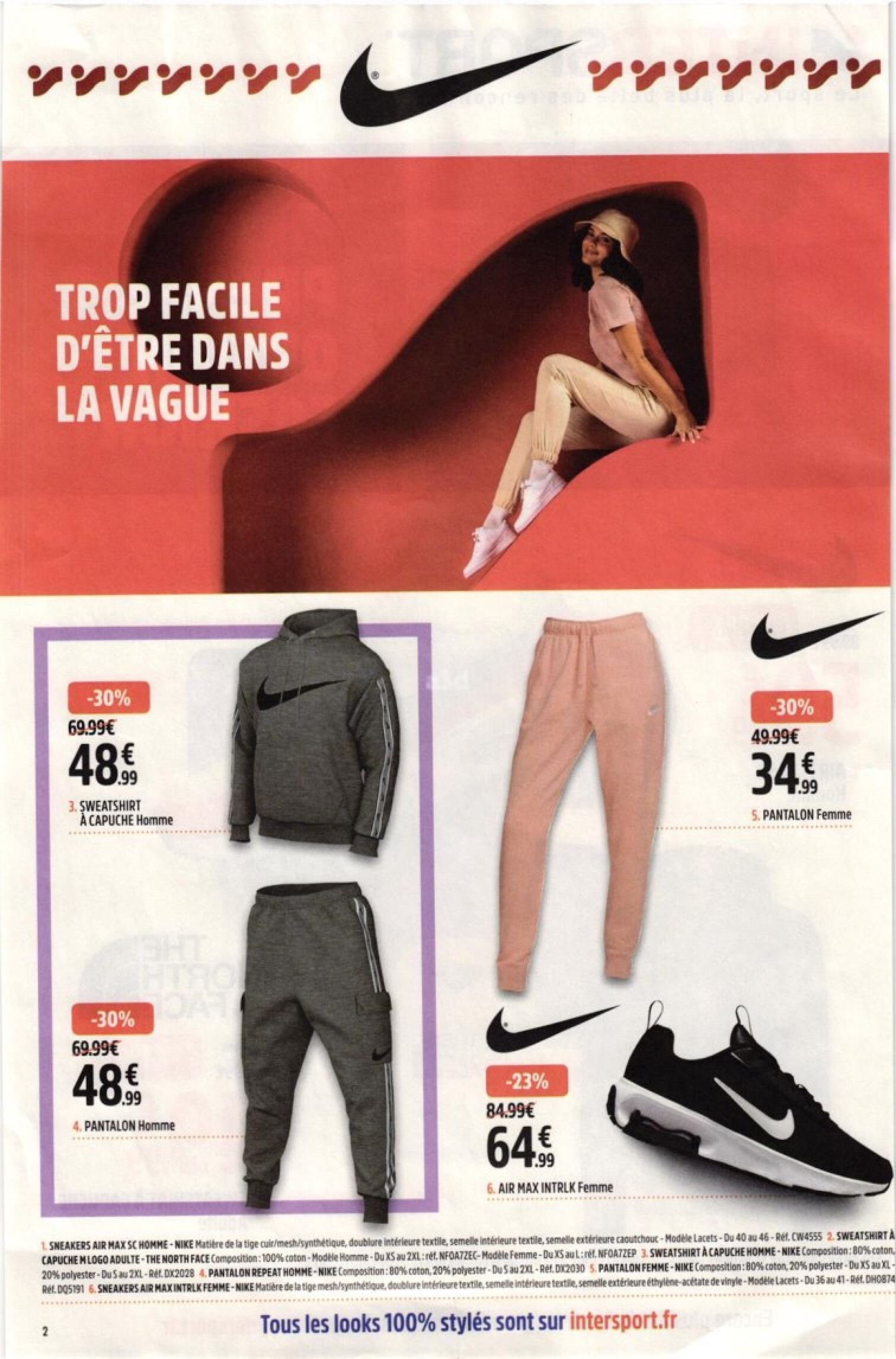INTERSPORT - Rentree : prenez option fashion
