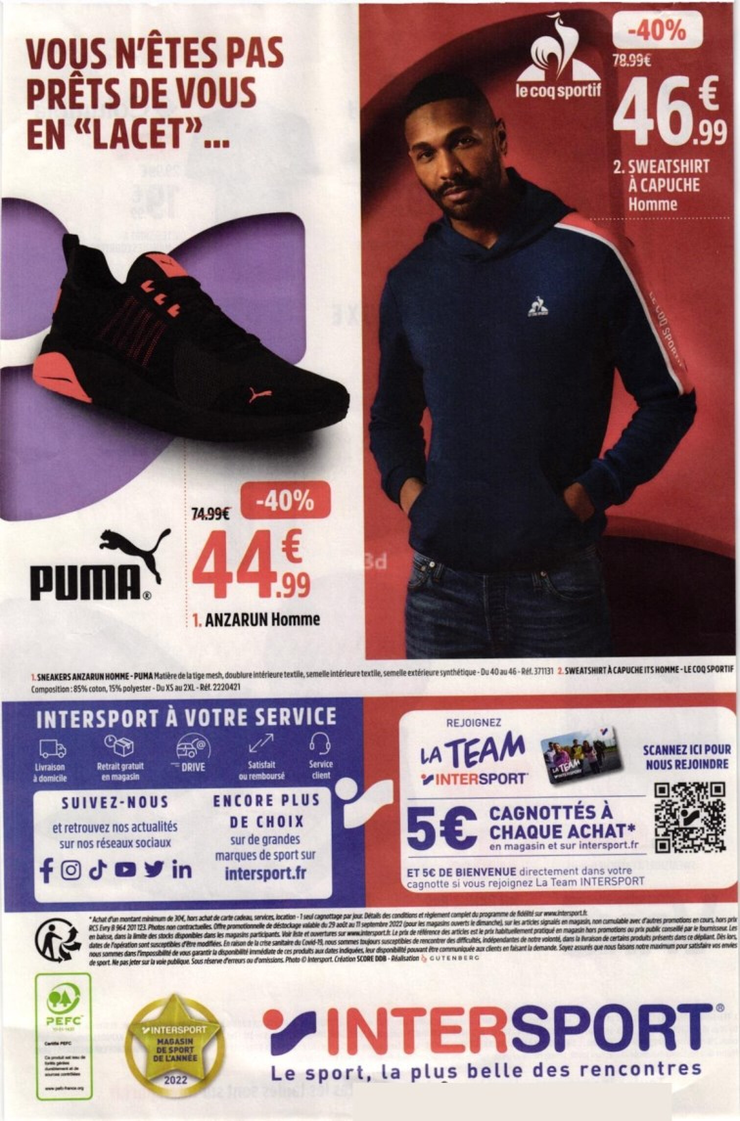 INTERSPORT - Rentree : prenez option fashion