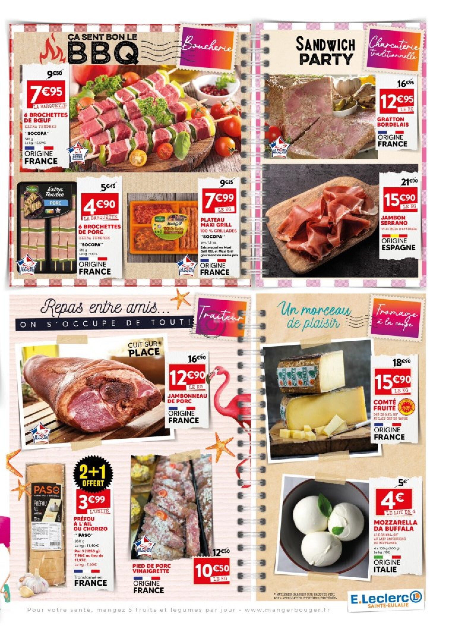 E. LECLERC - Pas de vacances pour les prix bas