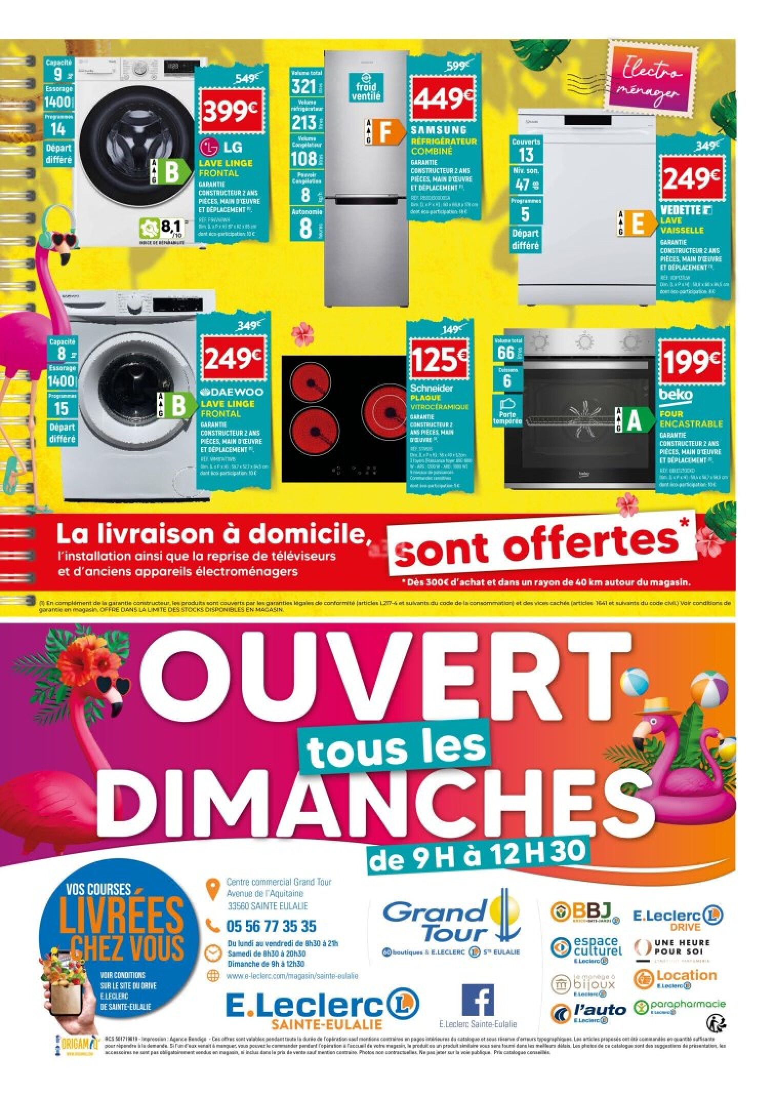 E. LECLERC - Pas de vacances pour les prix bas