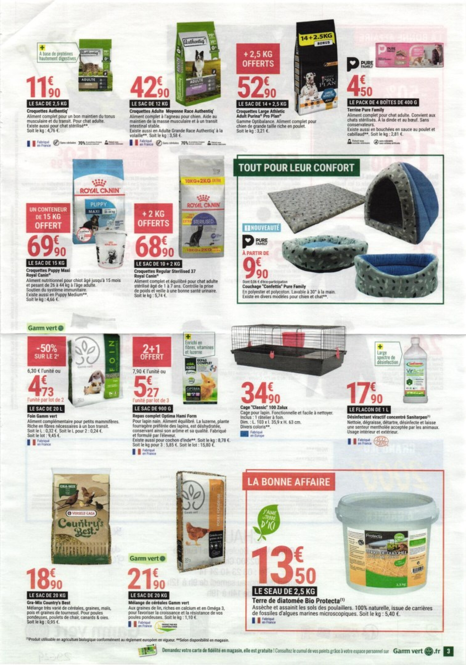 GAMM VERT - Des promotions dans tous les rayons ! magasin tout beau tout neuf
