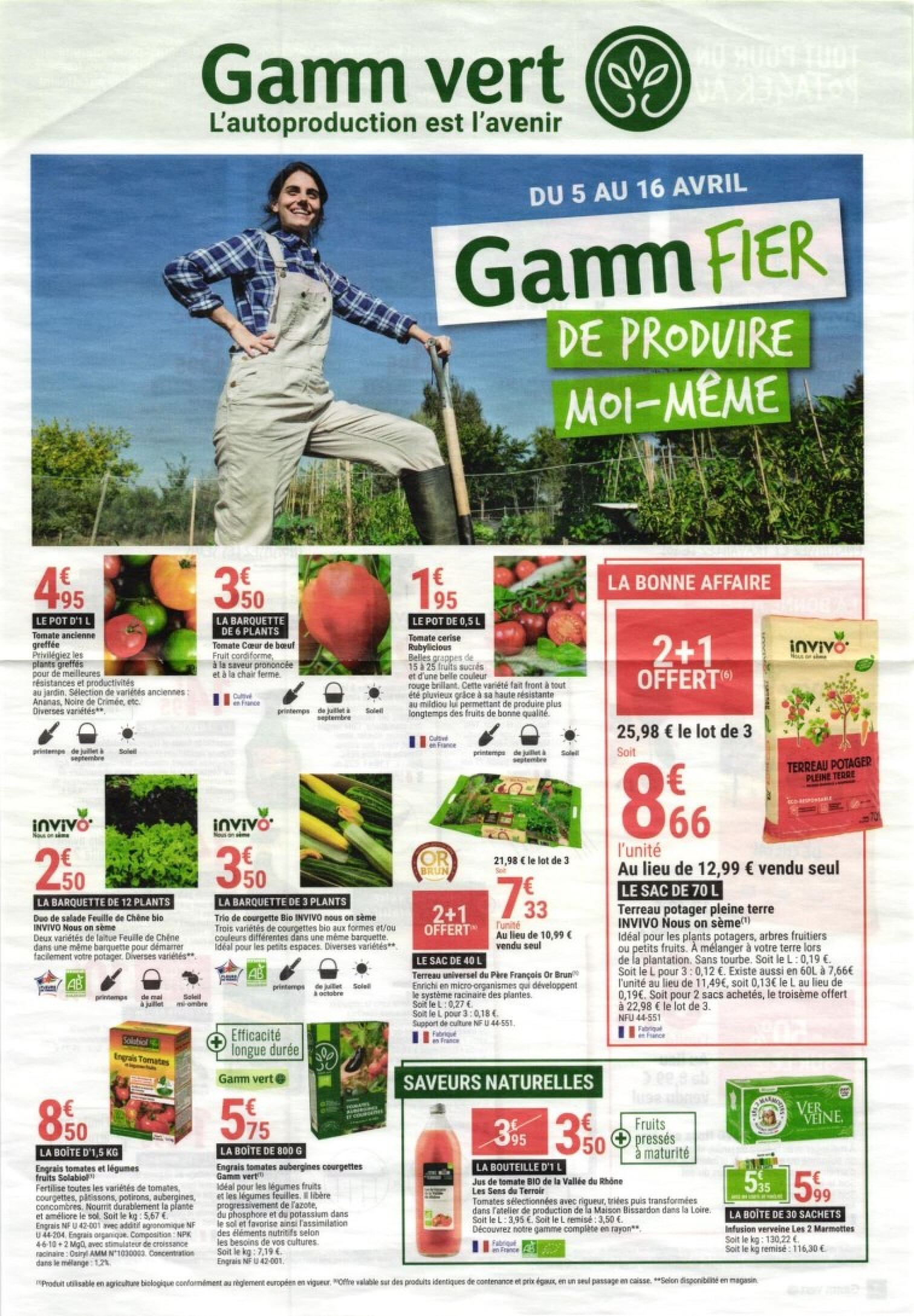 GAMM VERT NATURE - Gamm fier de produire moi-meme