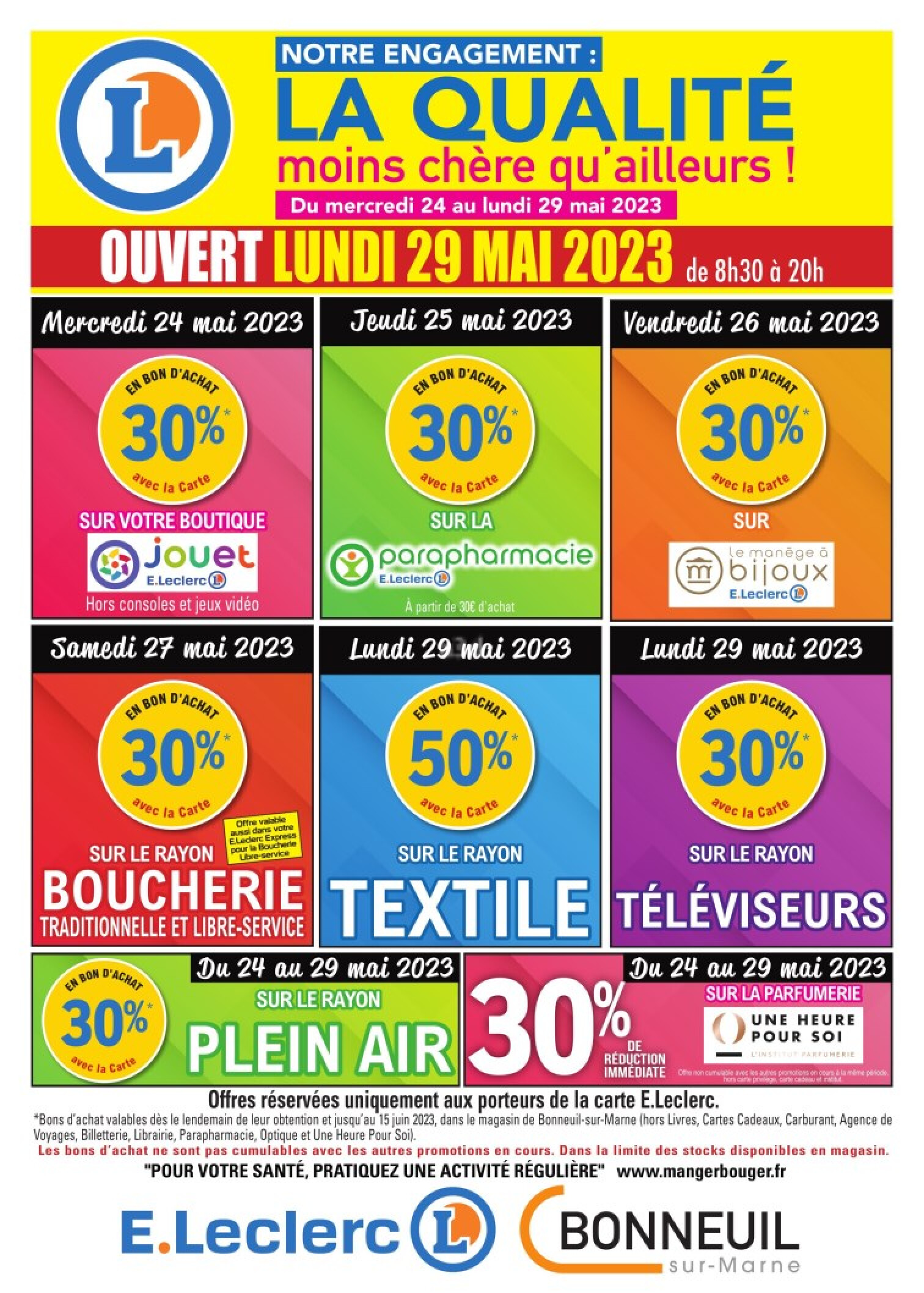 E. LECLERC - Notre engagement la qualite moins chere qu'ailleurs