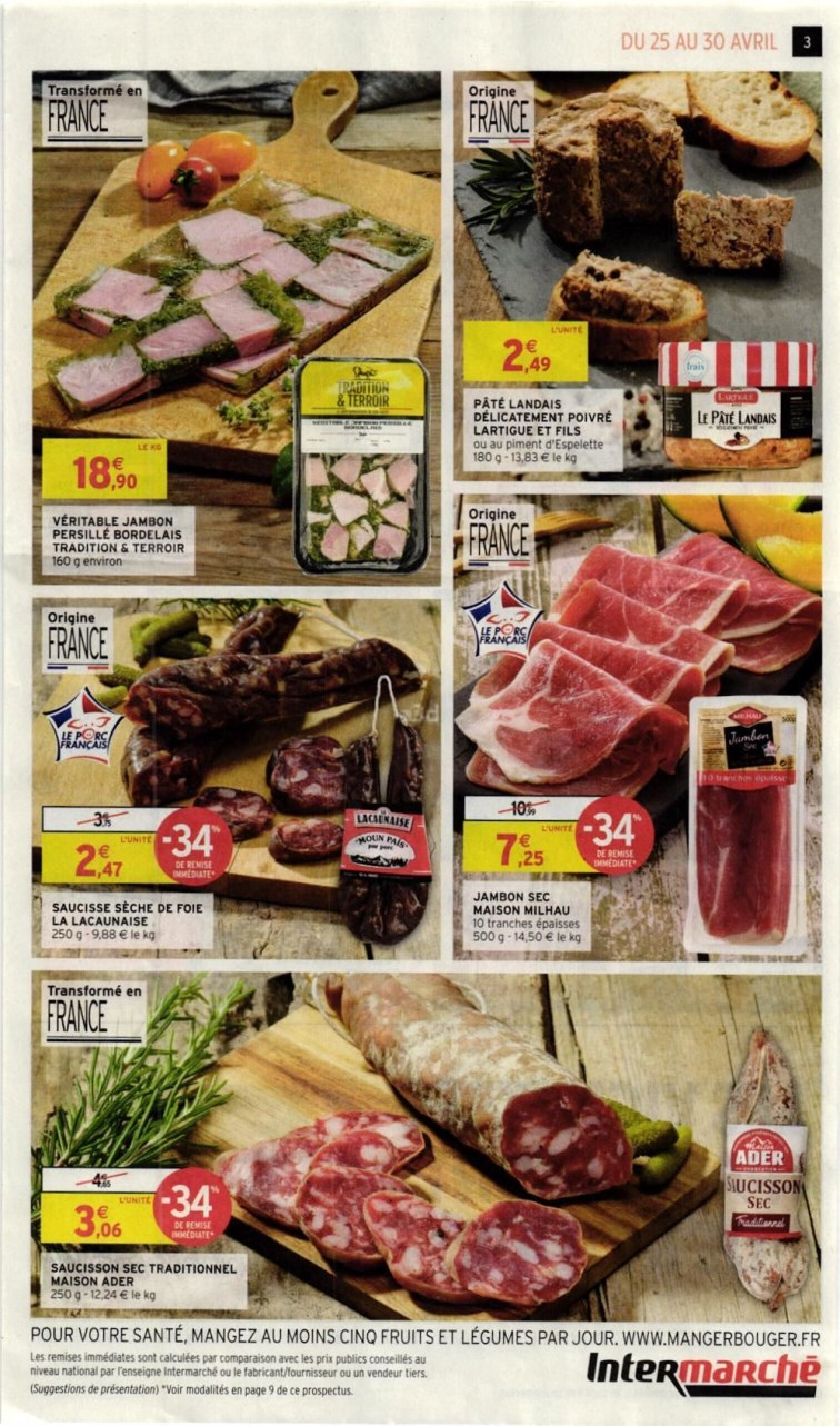INTERMARCHE EXPRESS - Special charcuterie fromage