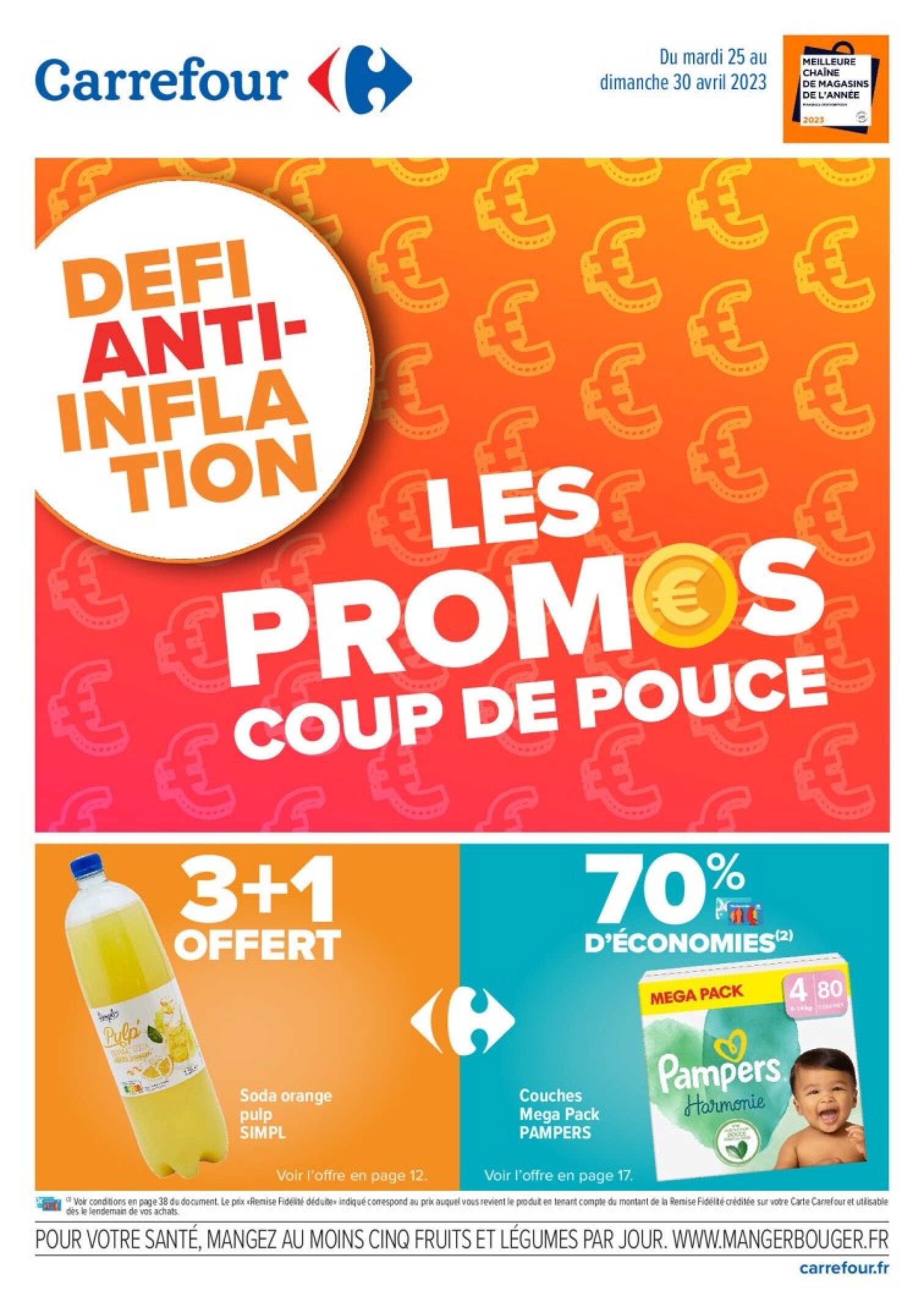 CARREFOUR - Defi anti-inflation les promos coup de pouce