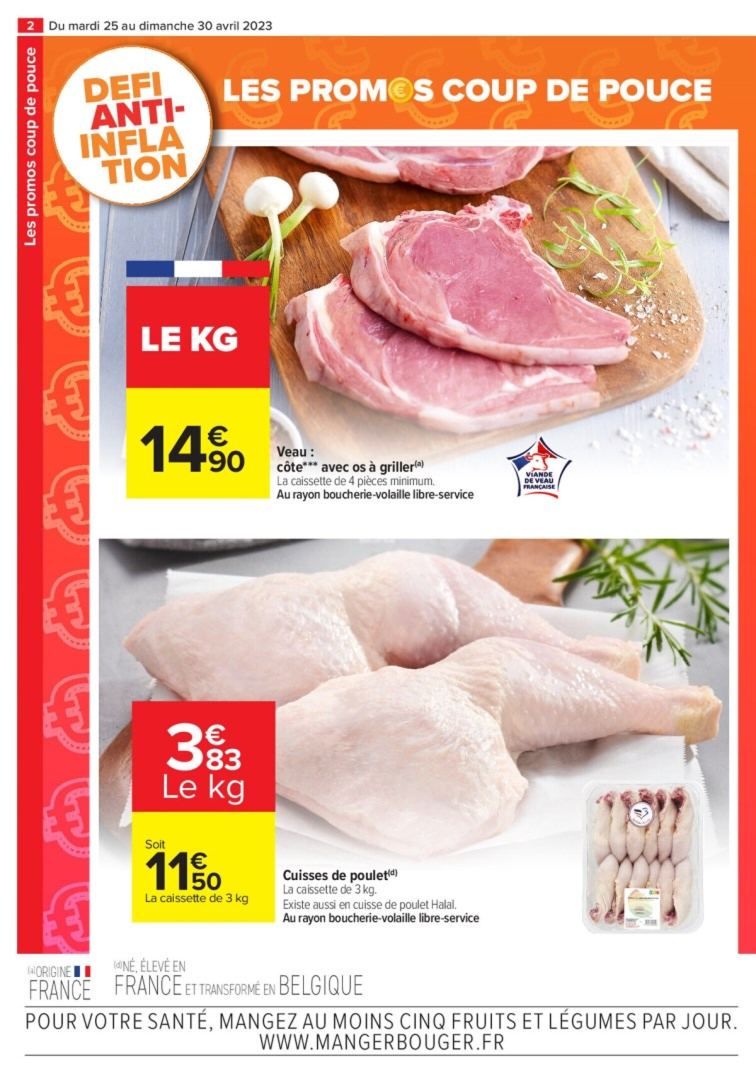 CARREFOUR - Defi anti-inflation les promos coup de pouce