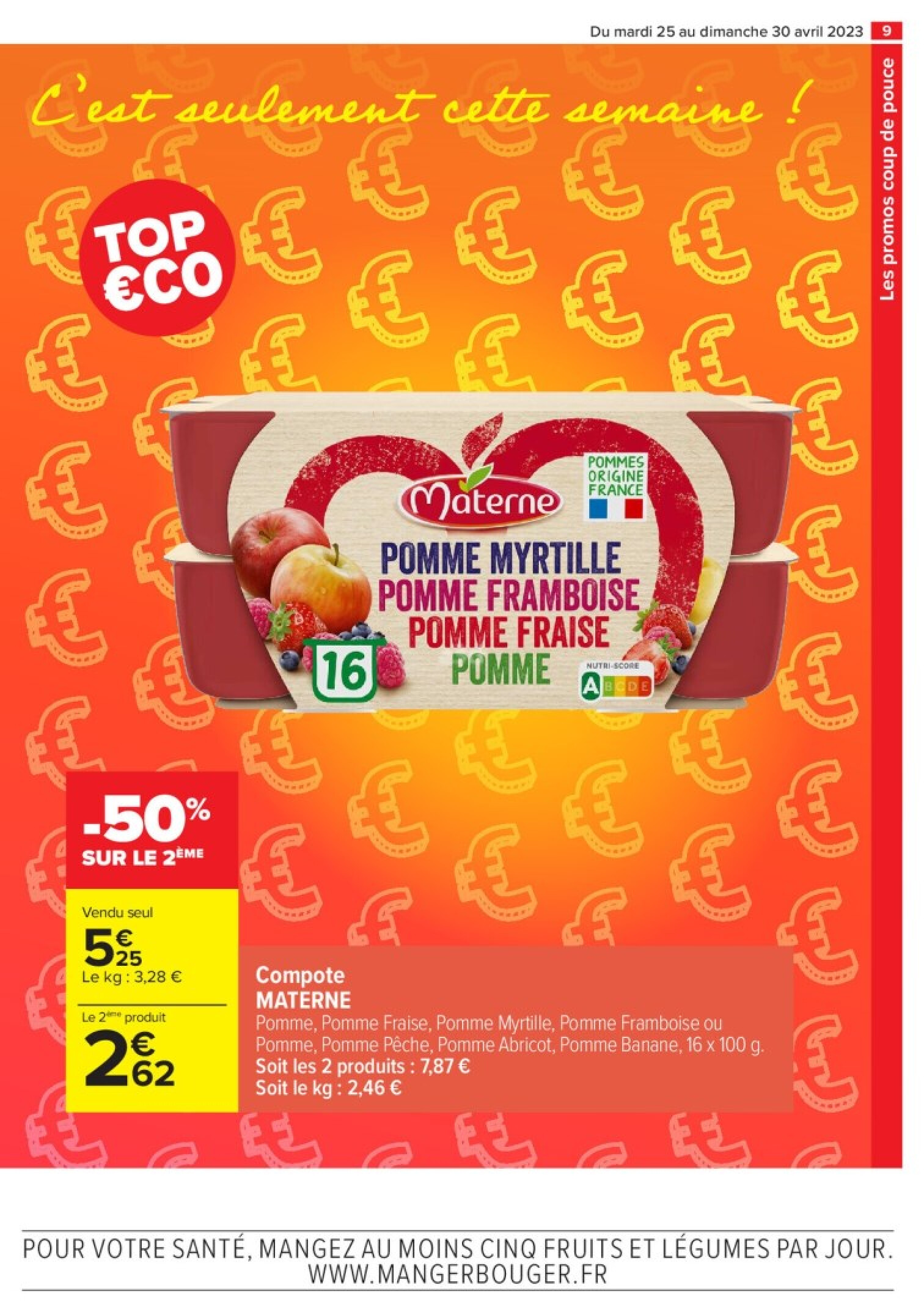 CARREFOUR - Defi anti-inflation les promos coup de pouce