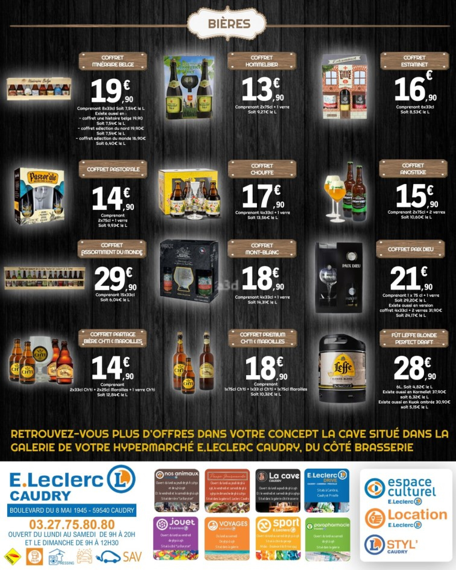 E. LECLERC - Special fete des peres