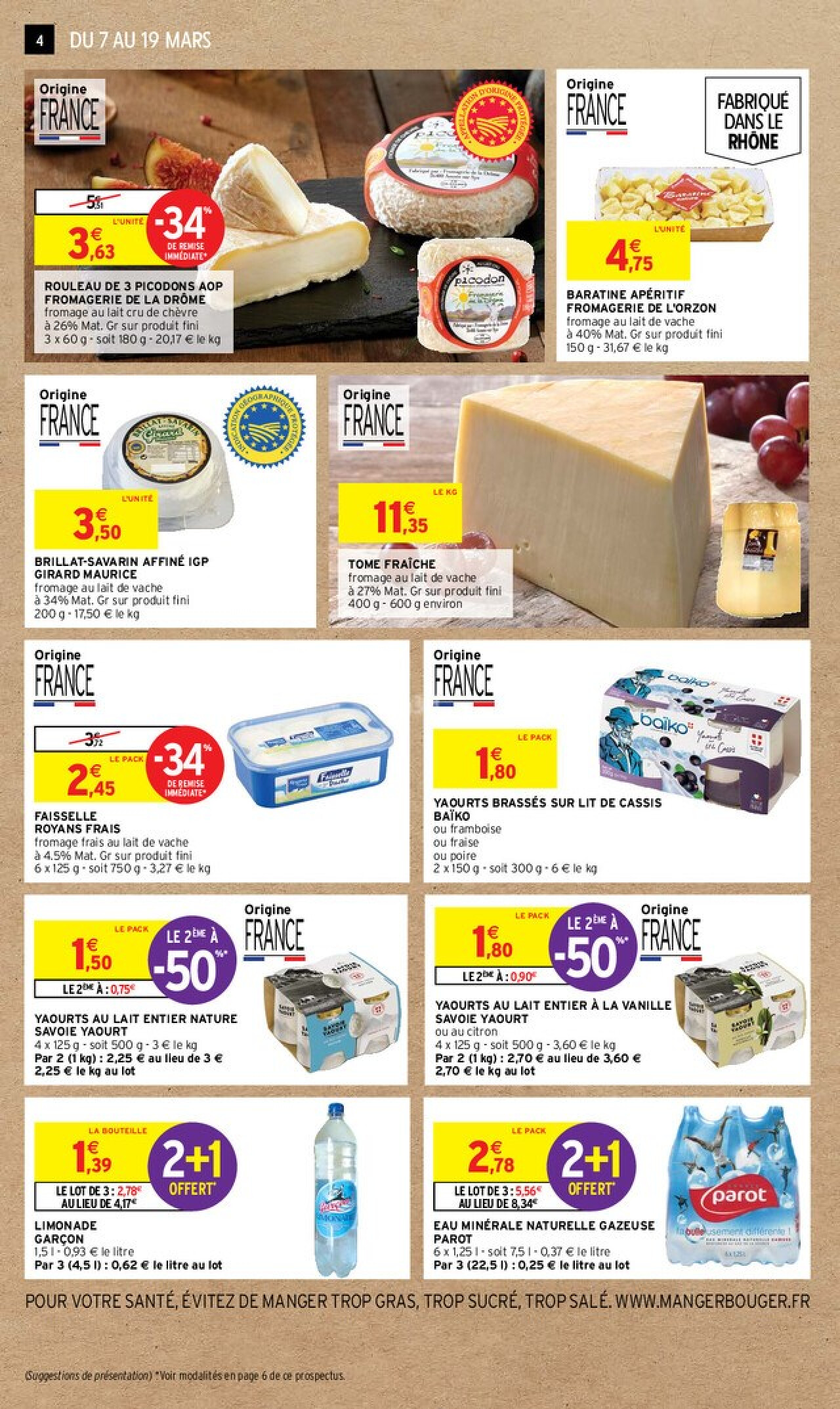 INTERMARCHE EXPRESS - Les produits de nos regions
