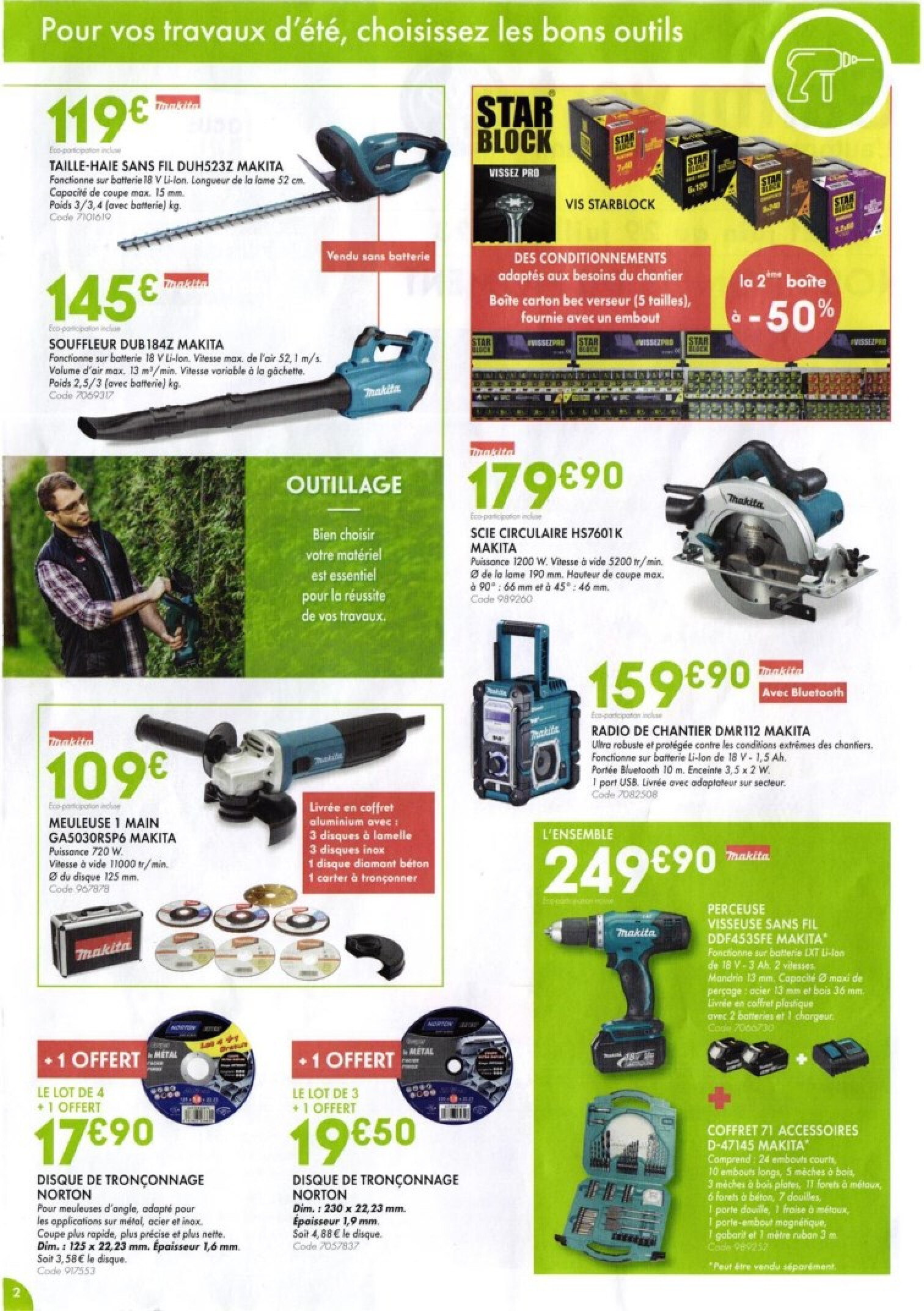 GAMM VERT - Nos promos du moment