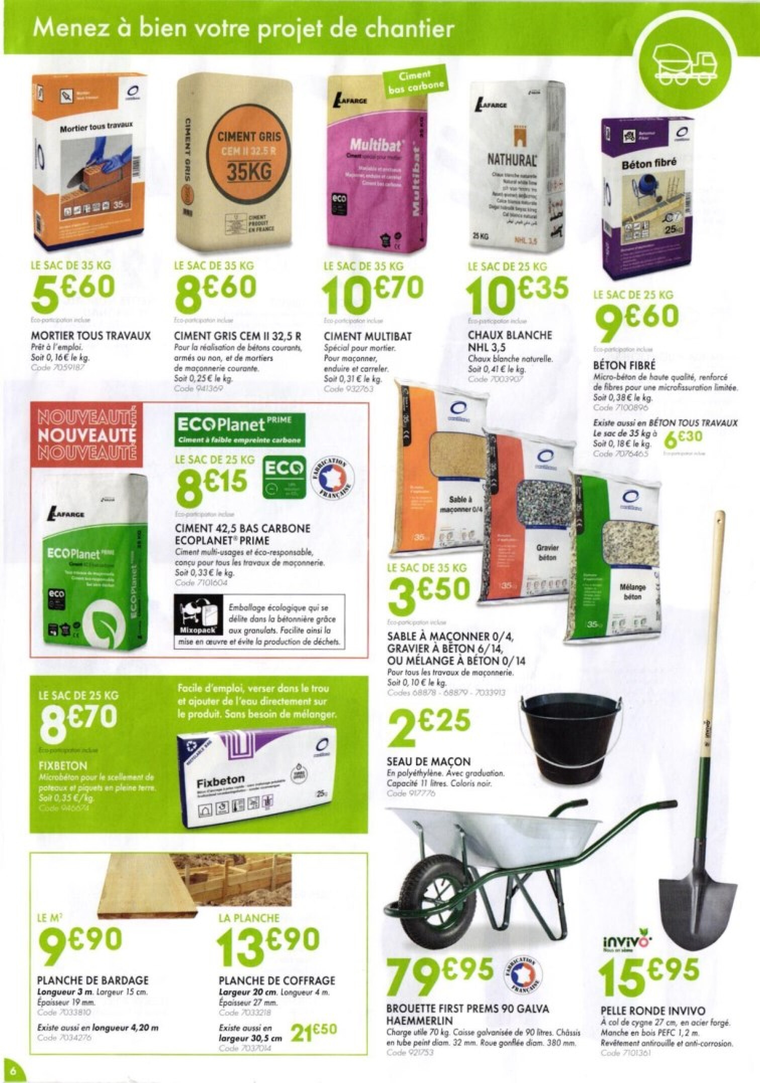 GAMM VERT - Nos promos du moment