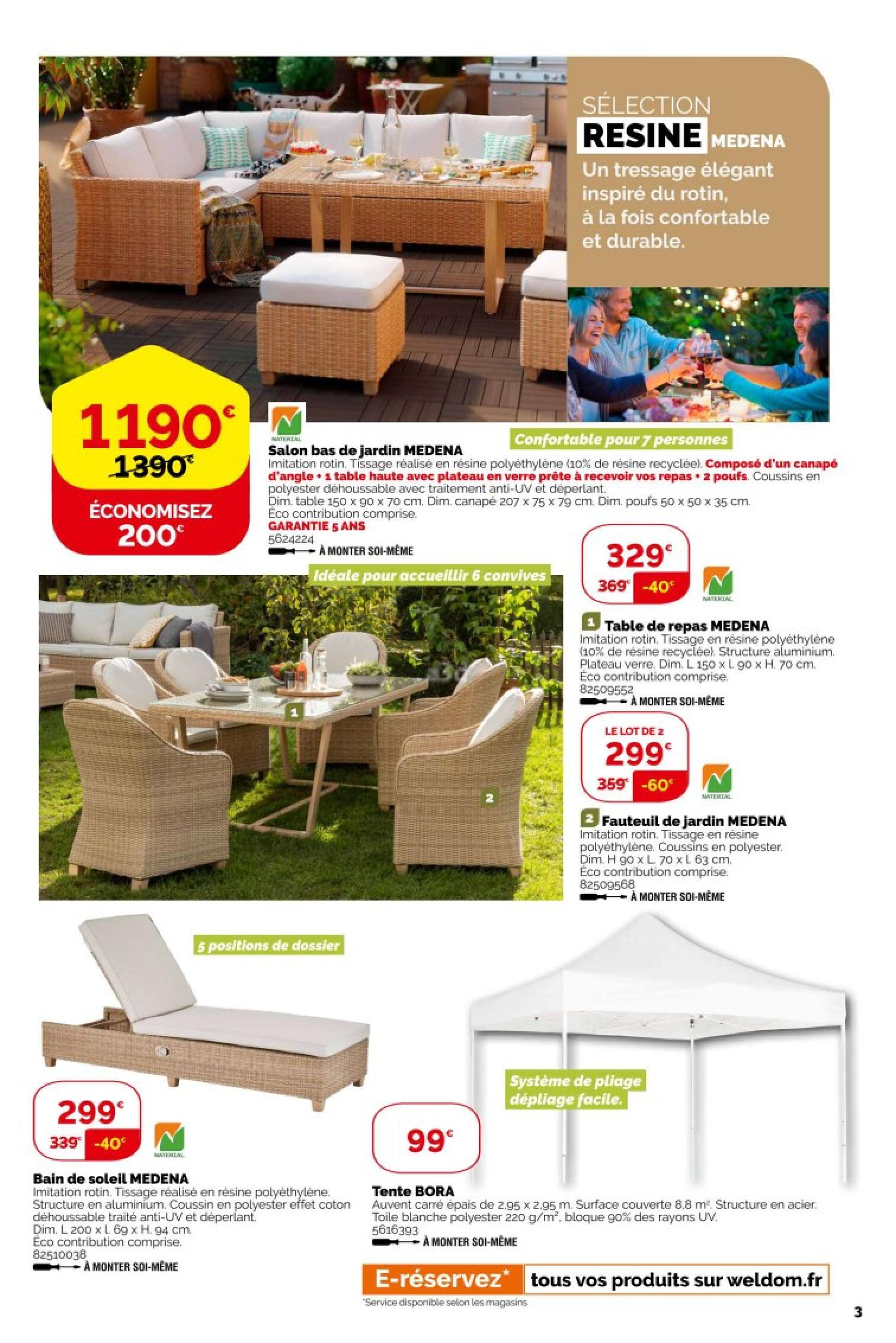 WELDOM - Notre selection pour profiter du jardin