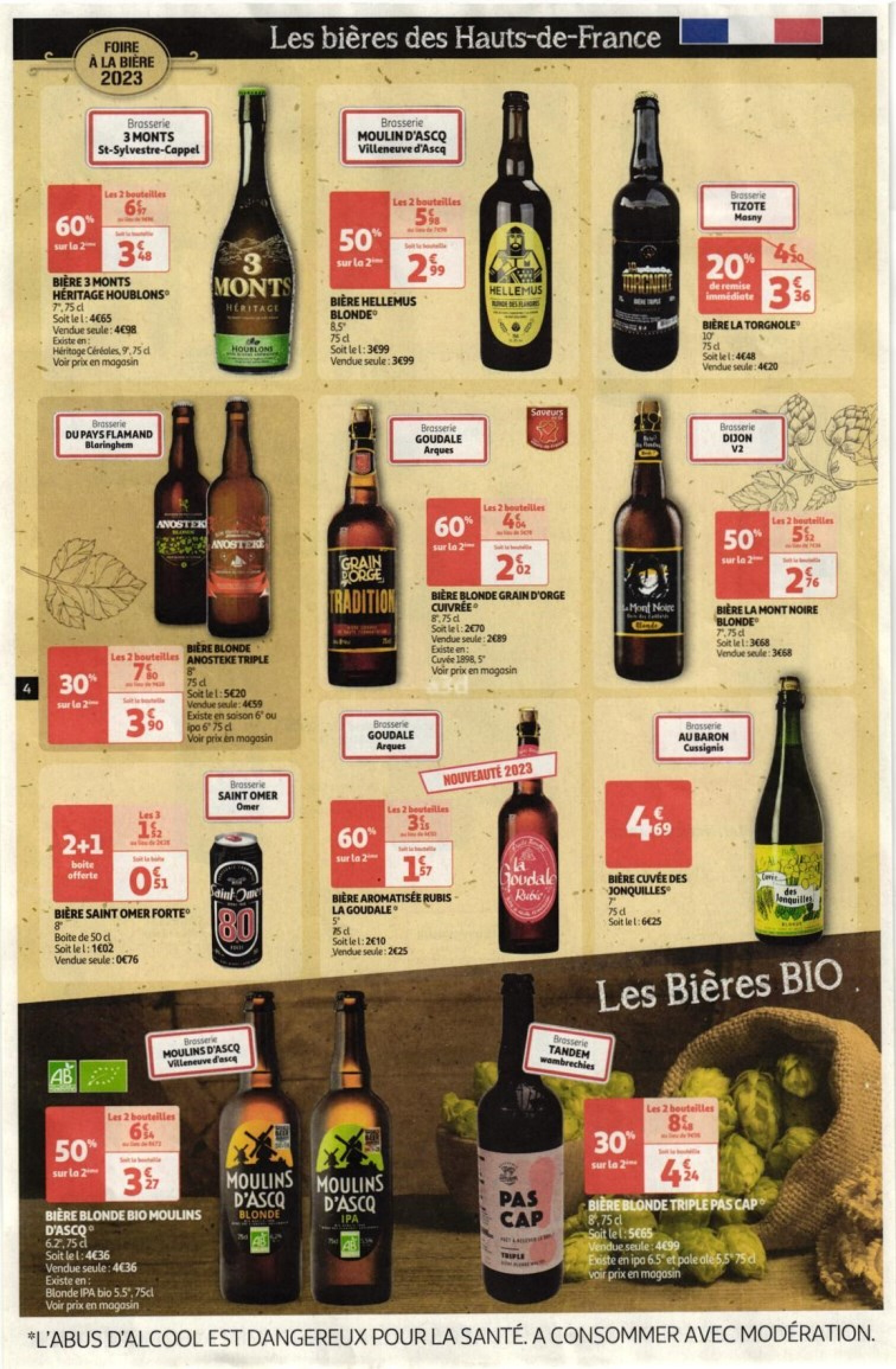 AUCHAN - Foire a la biere 2023