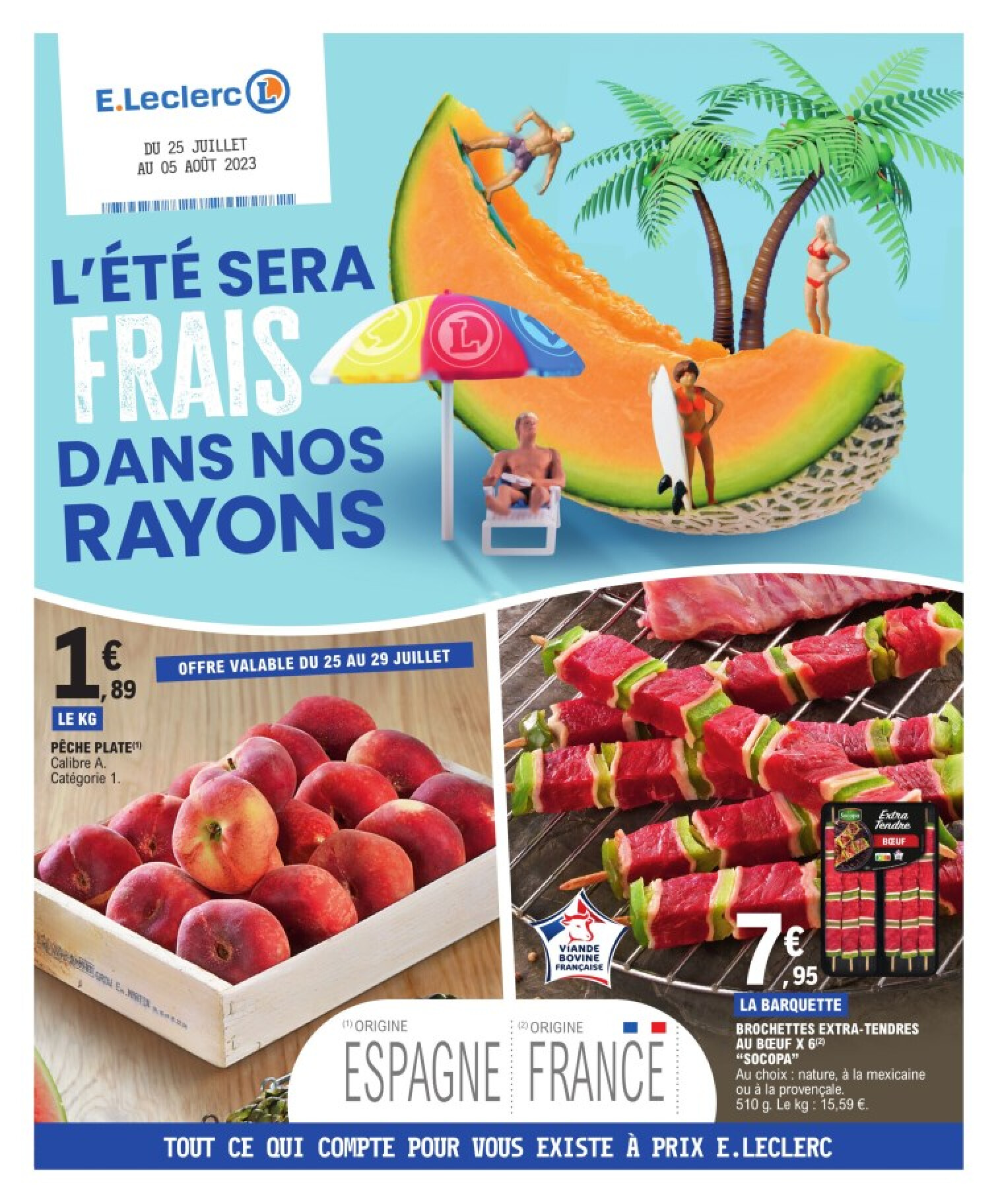 E. LECLERC - L'ete sera frais dans nos rayons