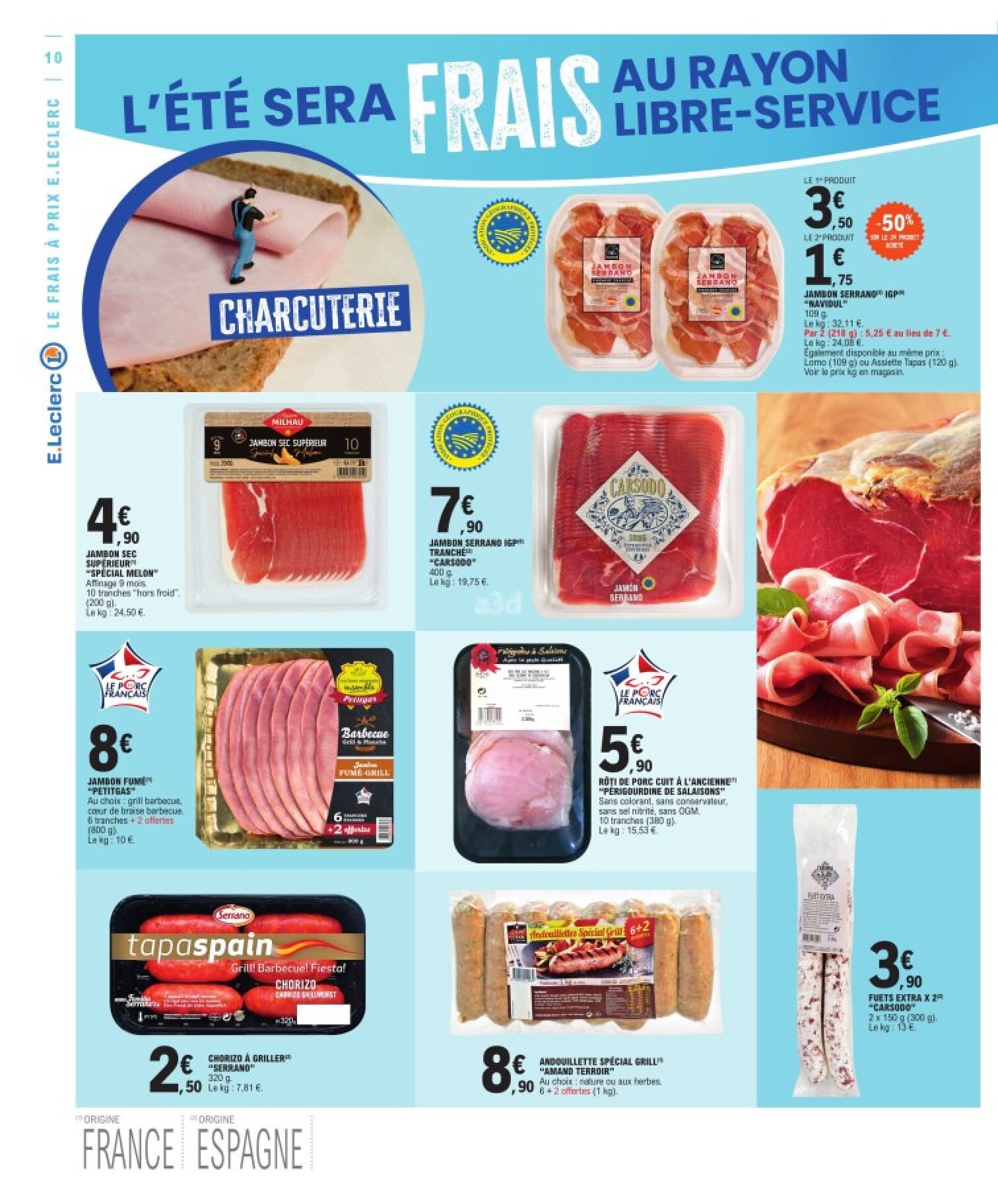 E. LECLERC - L'ete sera frais dans nos rayons