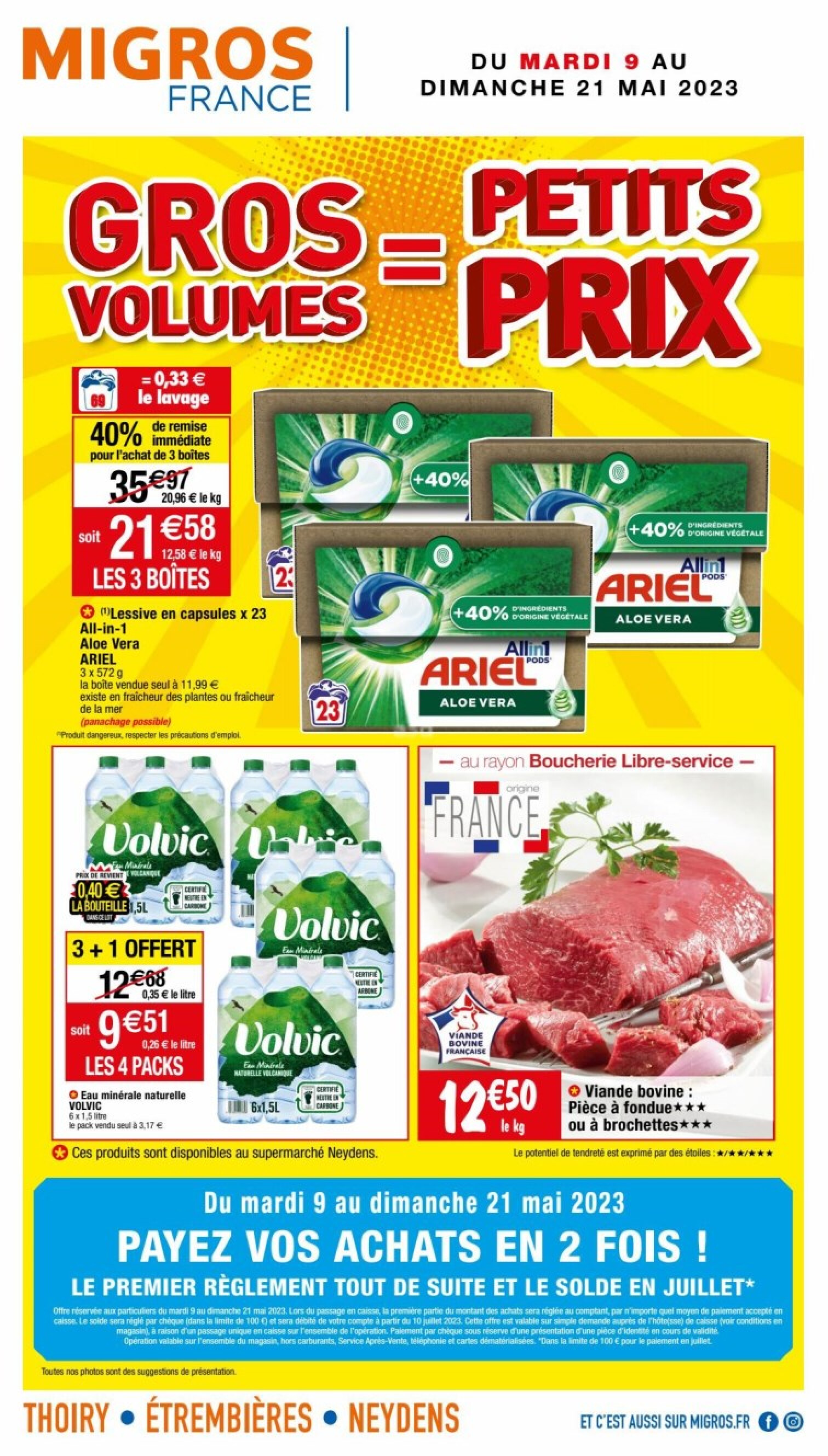 MIGROS - Gros volumes = petits prix (web)