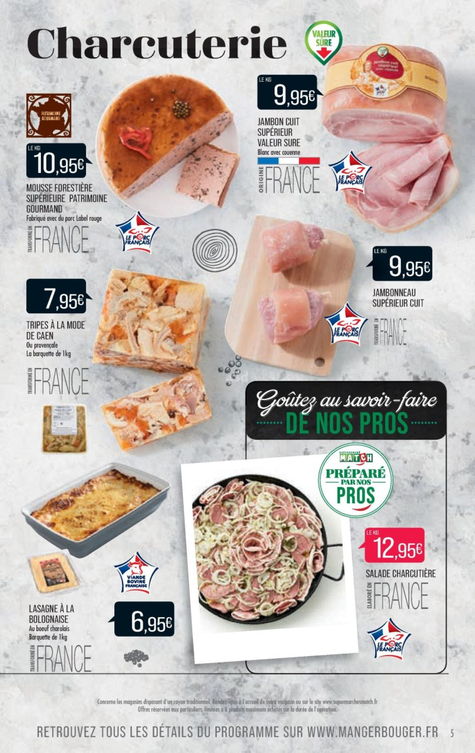 SUPERMARCHES MATCH - Les jours maximatch