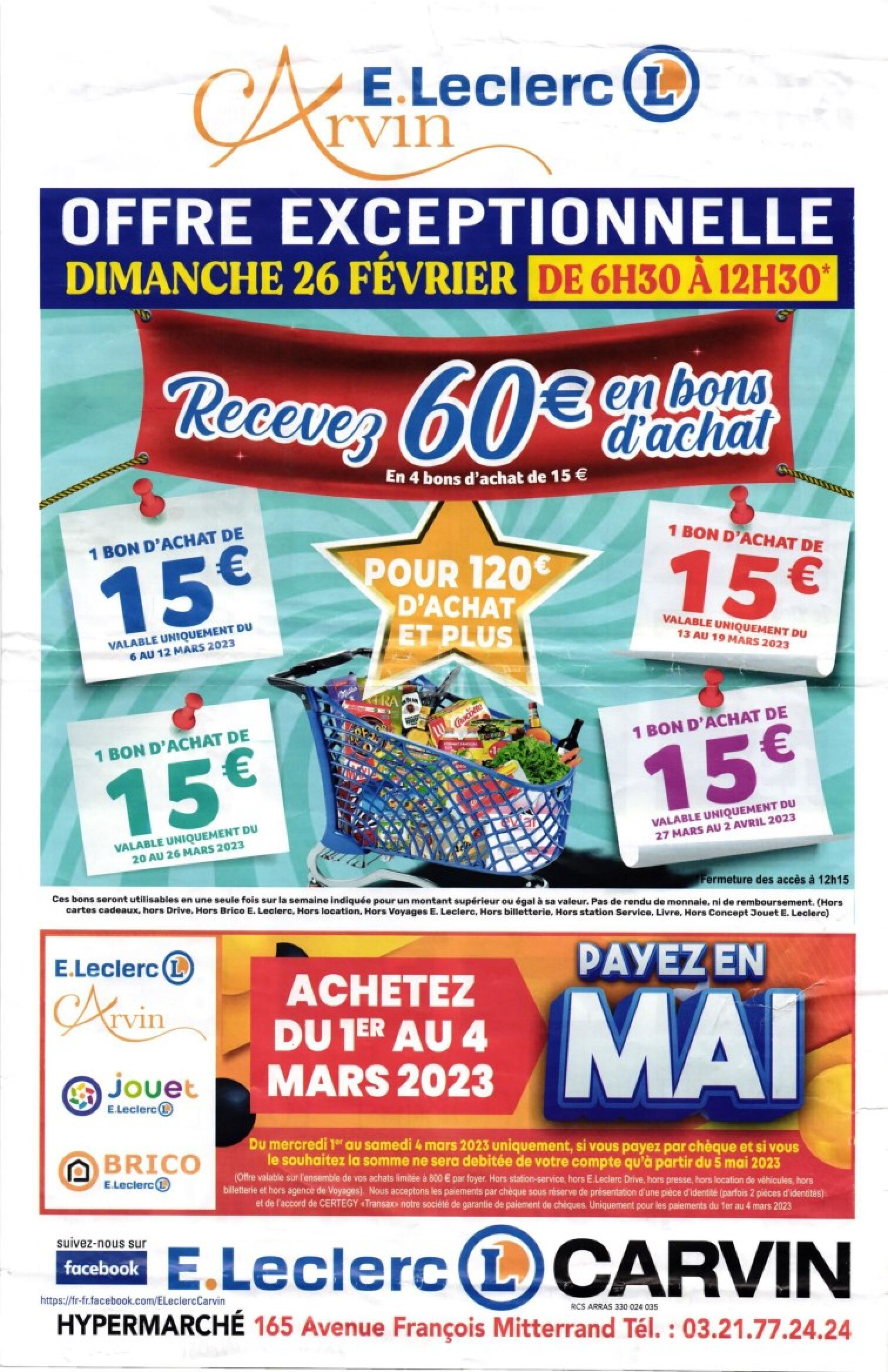 E. LECLERC - Offre exceptionnelle