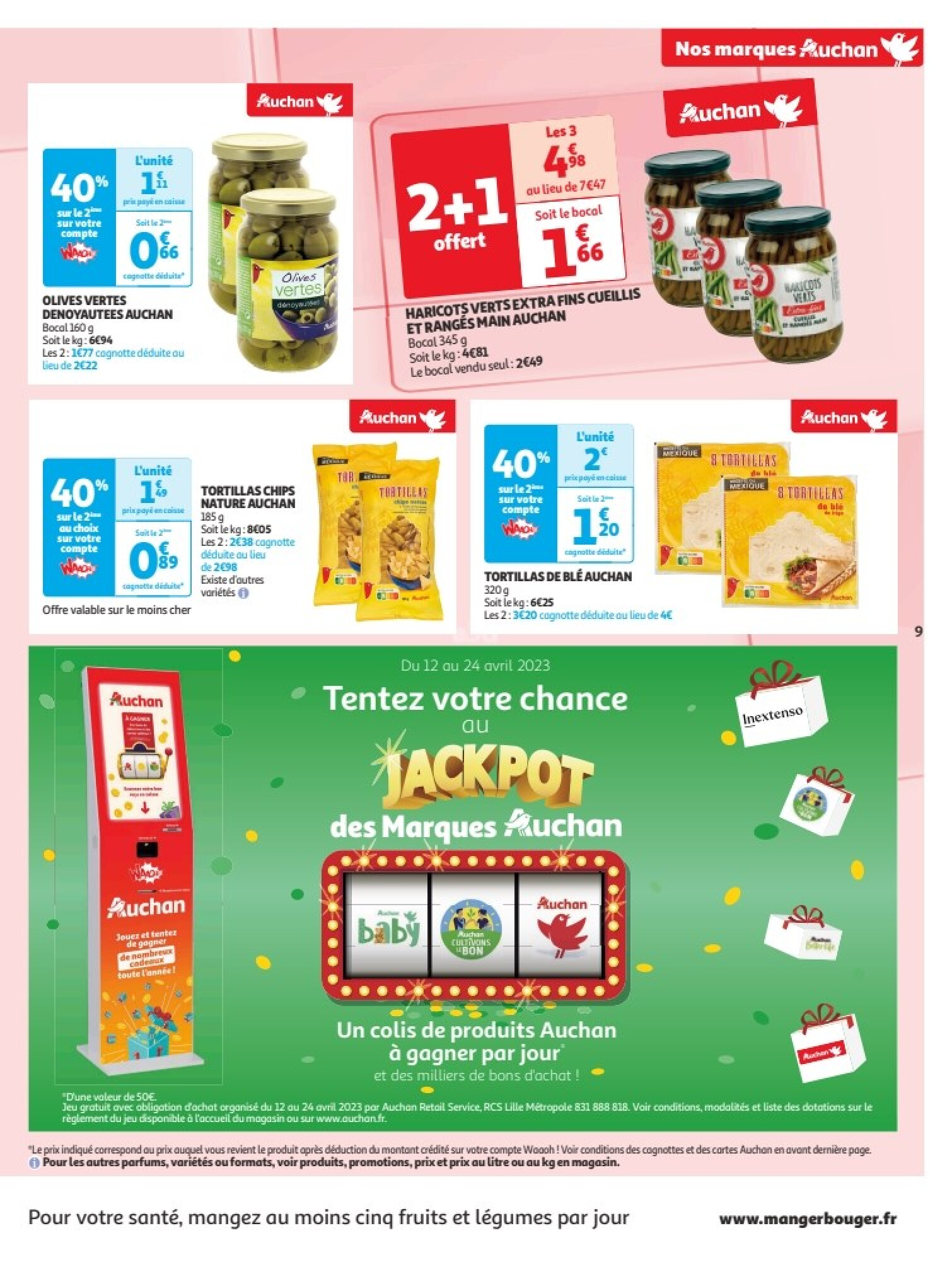 AUCHAN SUPERMARCHE - Nos marques auchan le bon choix sans concession