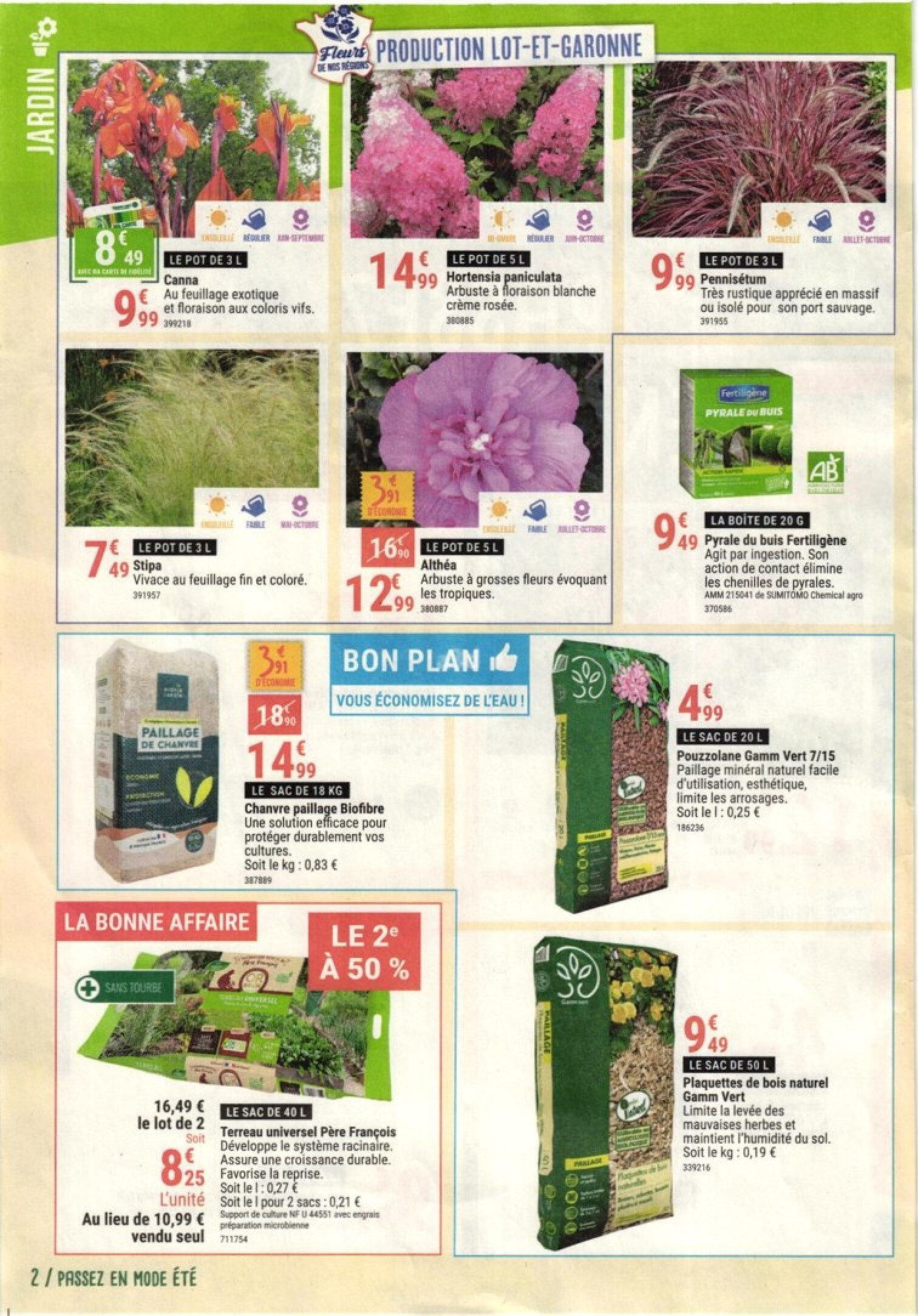 GAMM VERT NATURE - Passez en mode ete