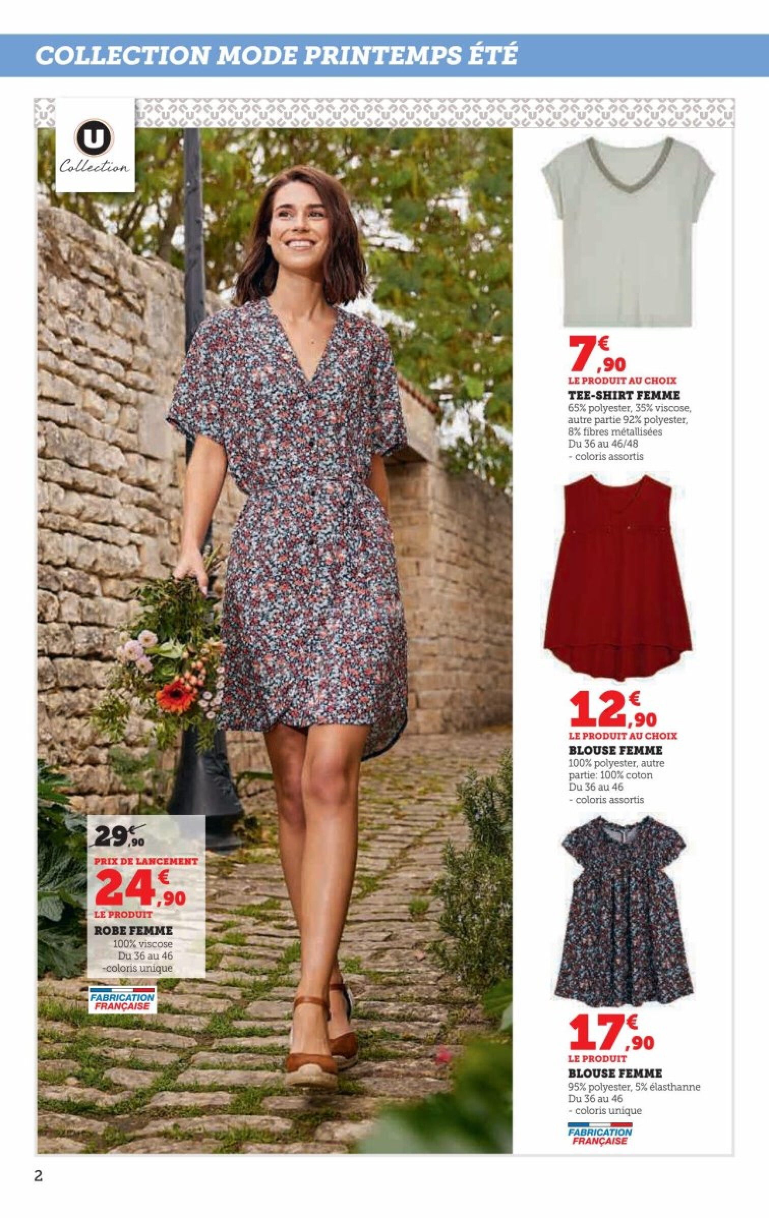 SUPER U - Nouvelle collection printemps - ete 2023