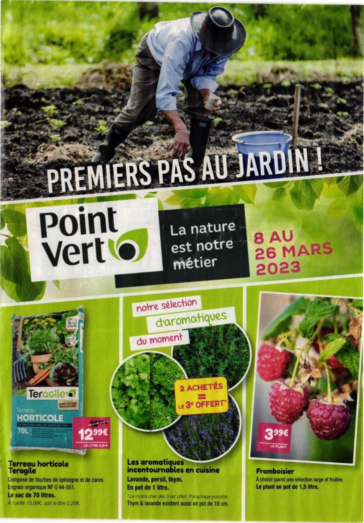 POINT VERT - Premiers pas au jardin