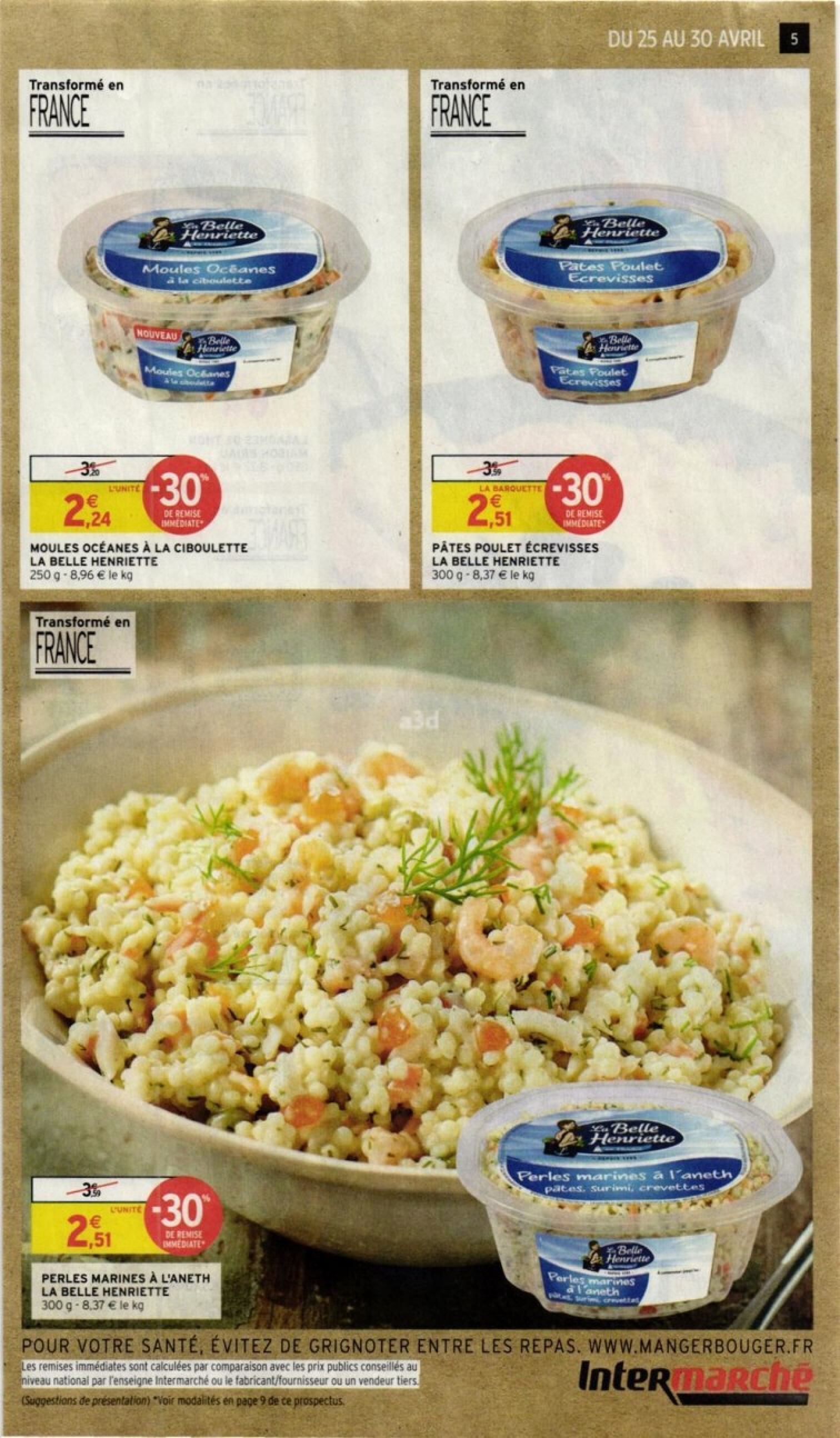 INTERMARCHE - Les produits de nos regions special maree