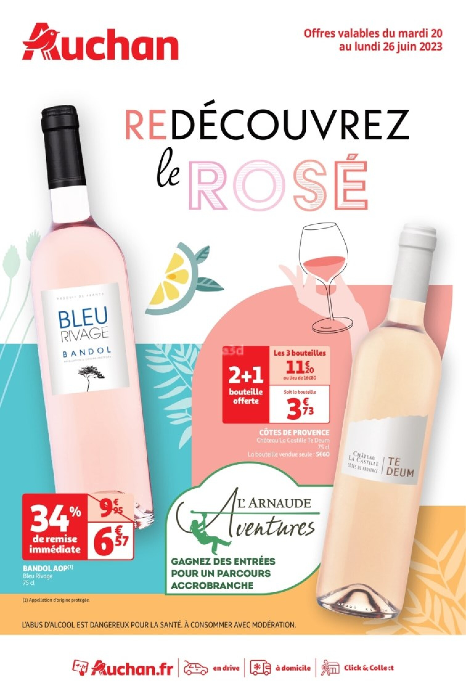 AUCHAN - Redecouvrez le rose AUCHAN - Redecouvrez le rose