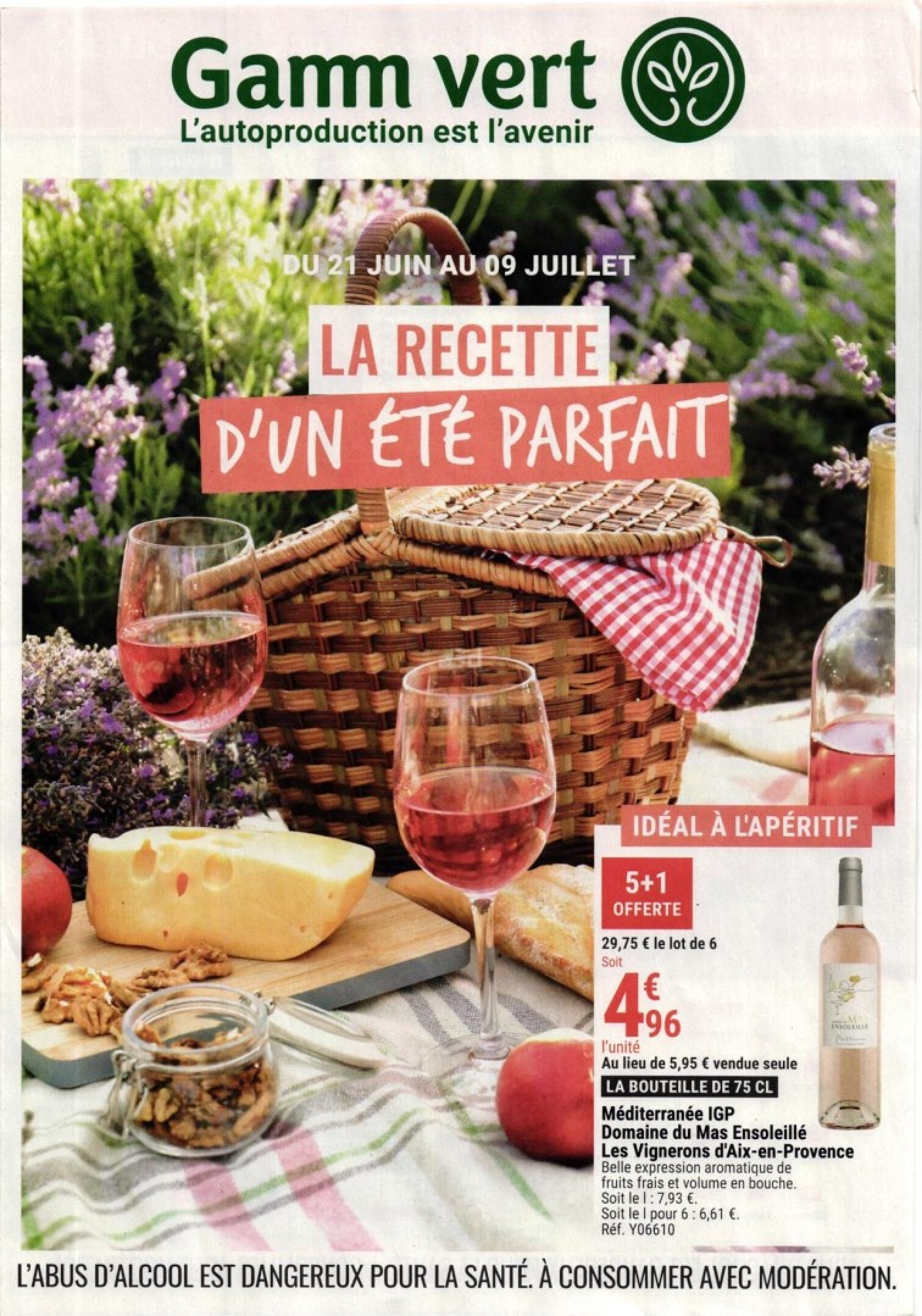 GAMM VERT - La recette d'un ete parfait